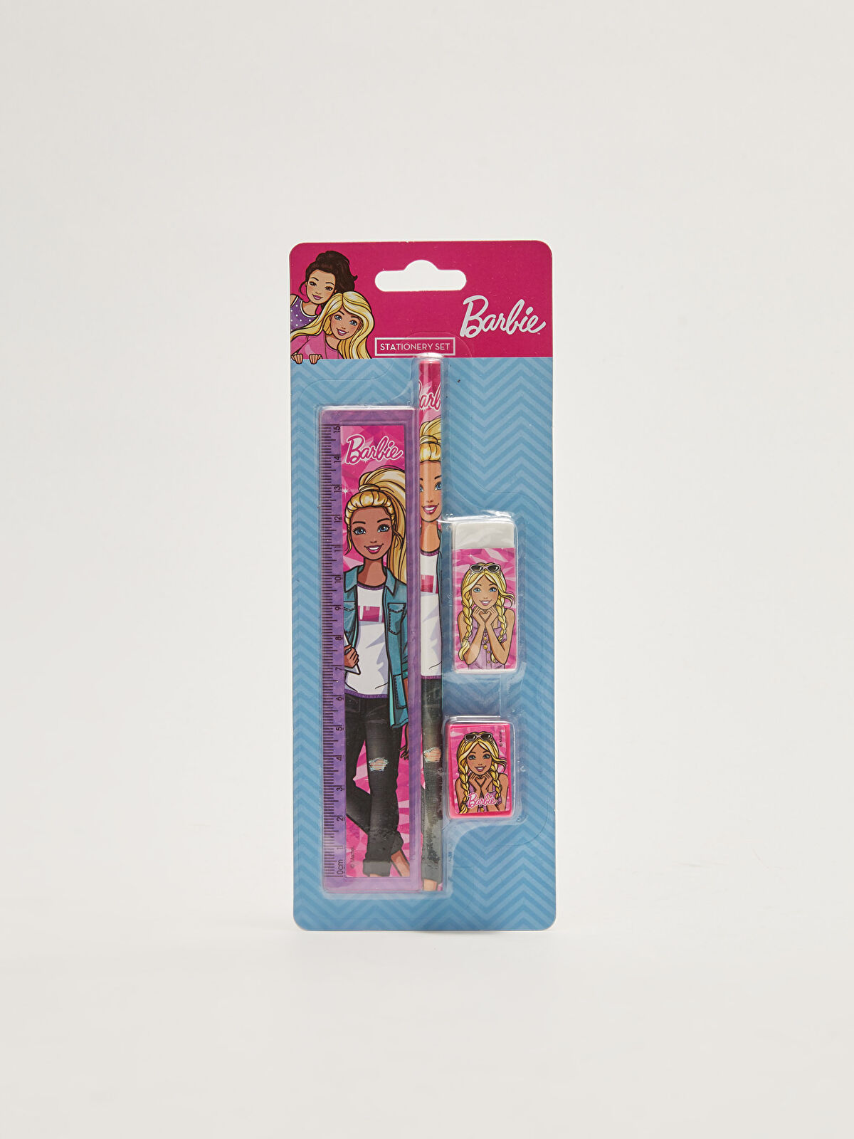 Kız Çocuk Barbie Lisanslı Kırtasiye Seti Kız Çocuk Barbie Lisanslı Kırtasiye Seti