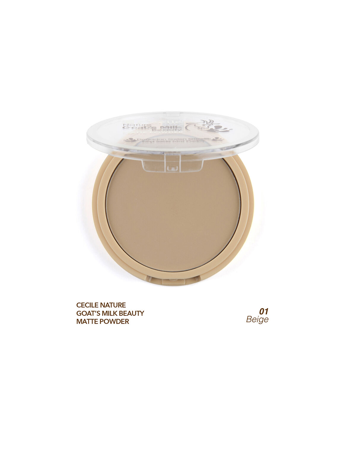 Cecıle Nature Goat'S Mılk Beauty Mat Pudra 01