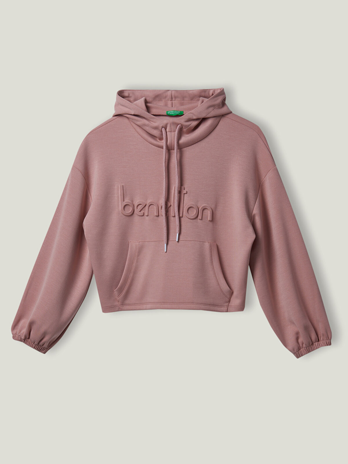 Benetton Kapüşonlu Kabartma Yazı Detaylı Uzun Kollu Kız Çocuk Sweatshirt Benetton Kapüşonlu Kabartma Yazı Detaylı Uzun Kollu Kız Çocuk Sweatshirt