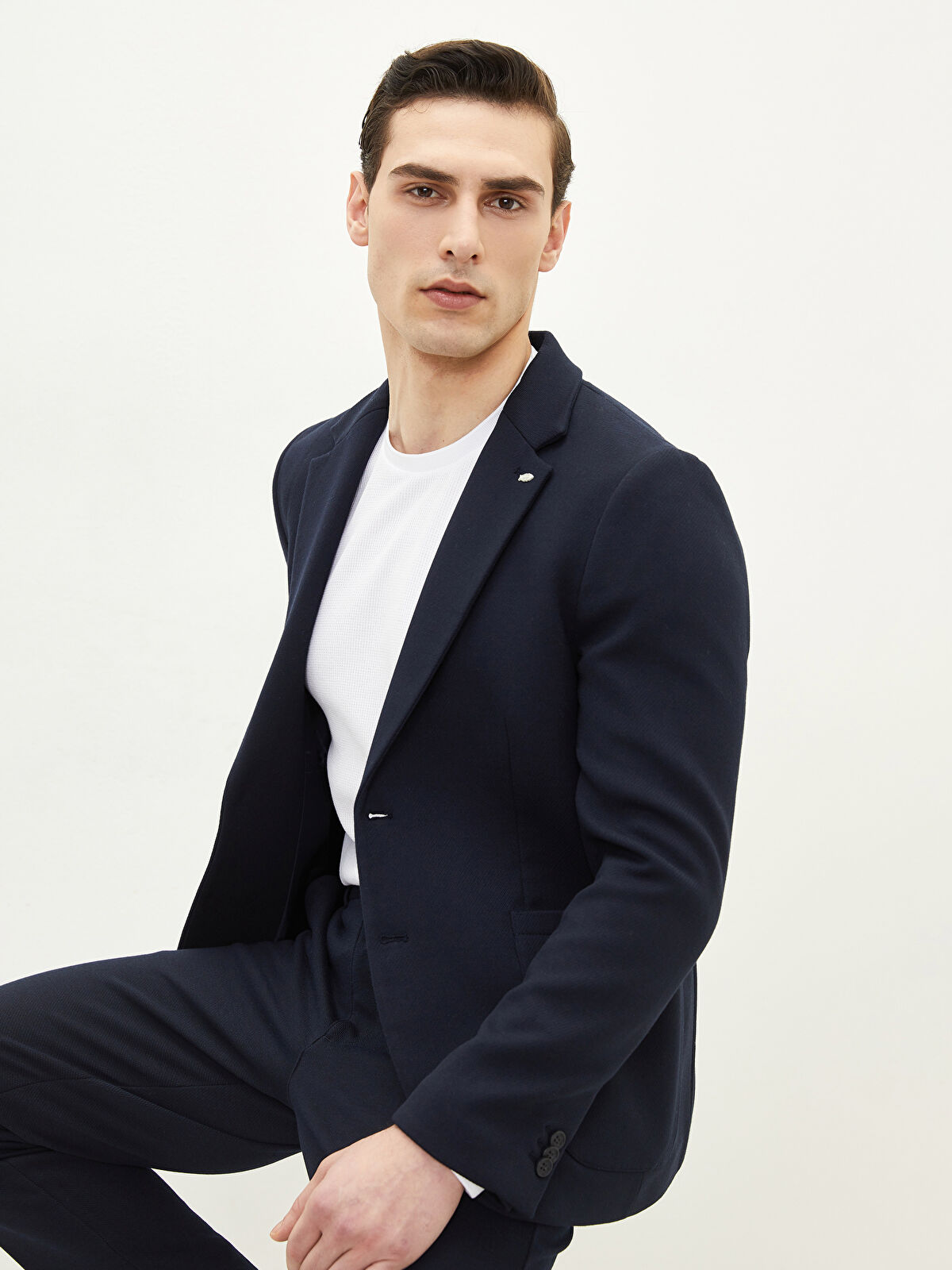 LCW VISION Dar Kalıp Erkek Blazer Ceket