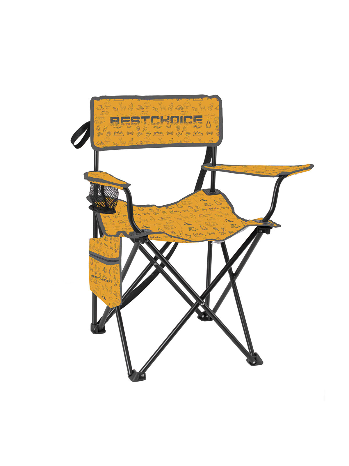 BEST CHOİCE Taşınabilir Soğutuculu Kamp Sandalyesi BEST CHOİCE Taşınabilir Soğutuculu Kamp Sandalyesi