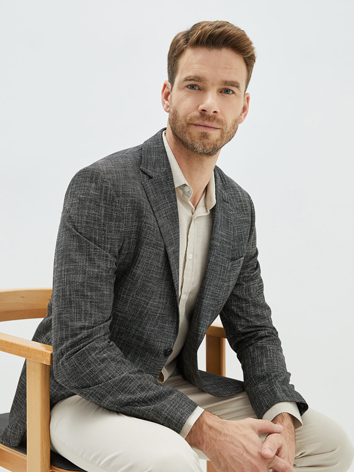 LCW CLASSIC Standart Kalıp Erkek Blazer Ceket