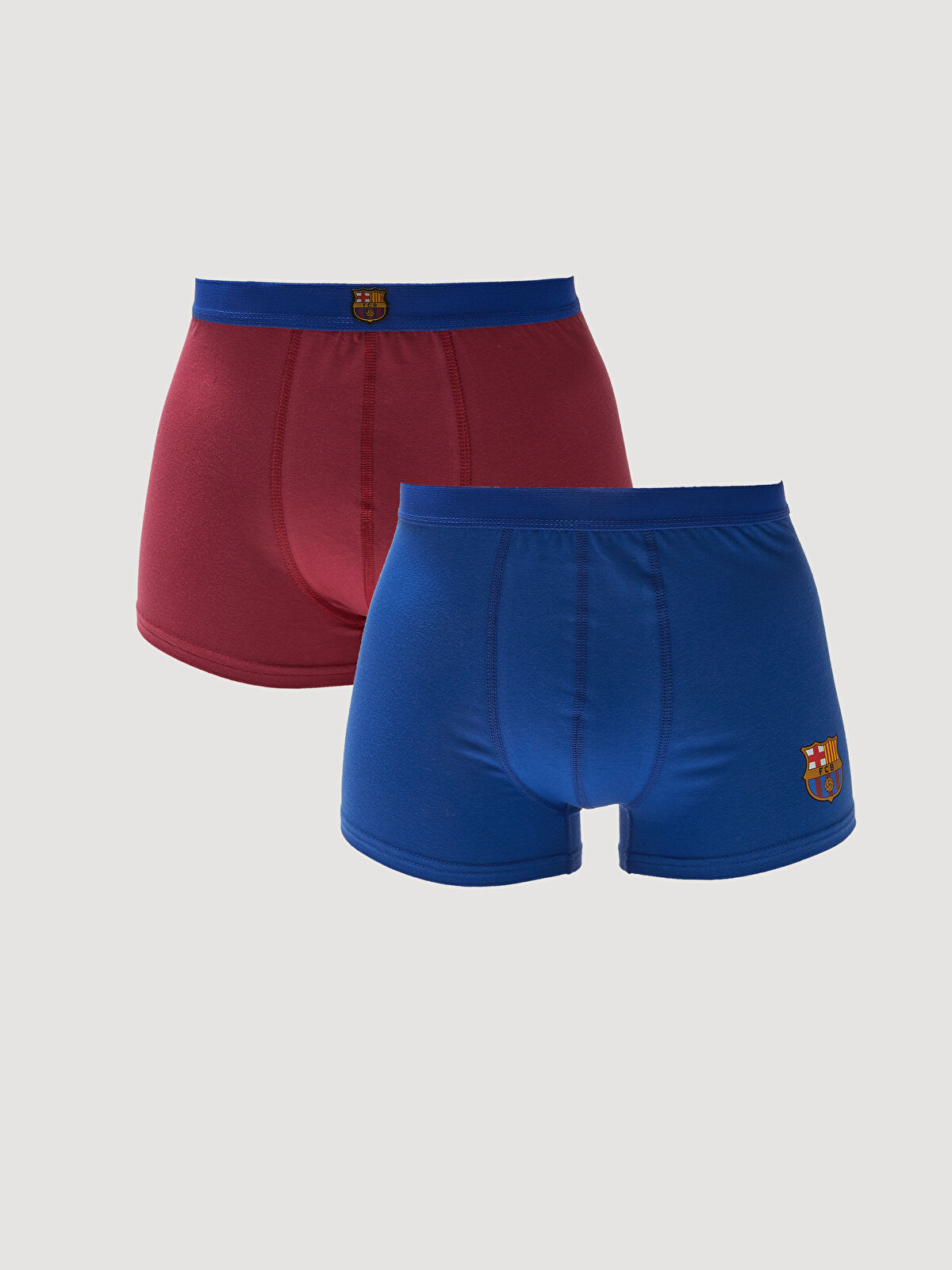 LCW DREAM Standart Kalıp Barcelona Baskılı Erkek Boxer 2'li