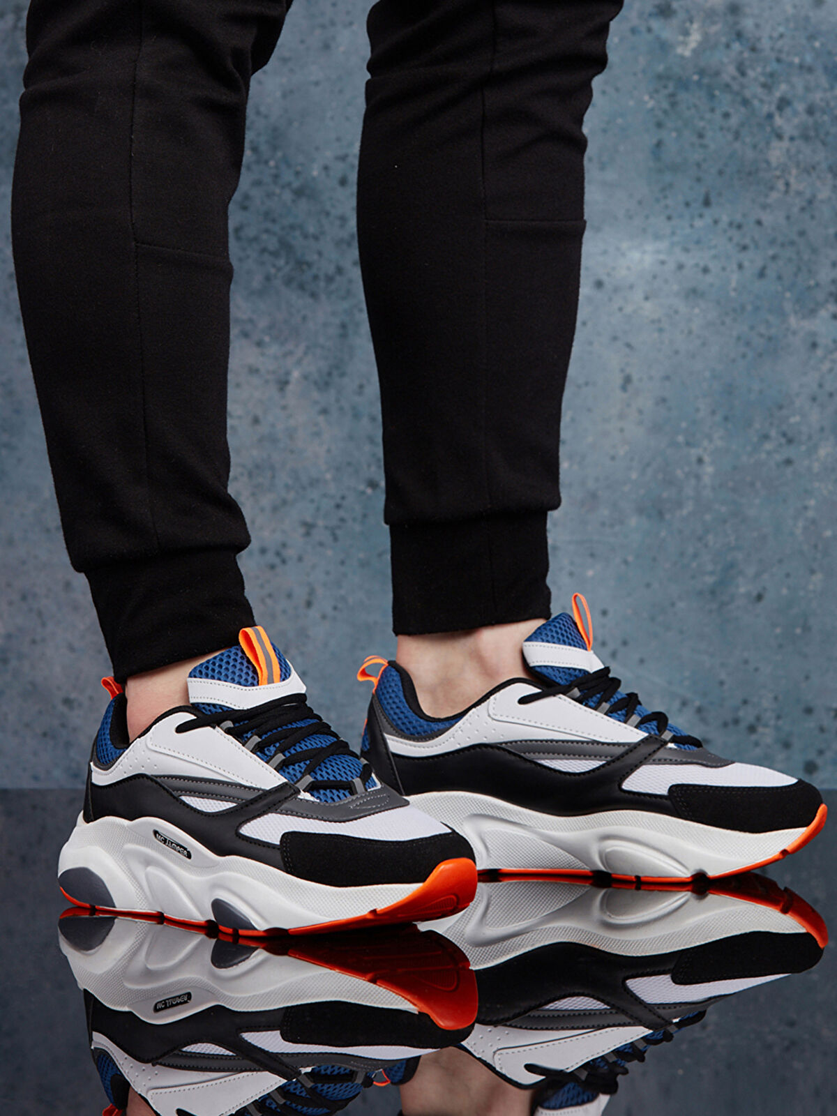 Dark Seer Bağcıklı Kalın Tabanlı Erkek Aktif Spor Ayakkabı