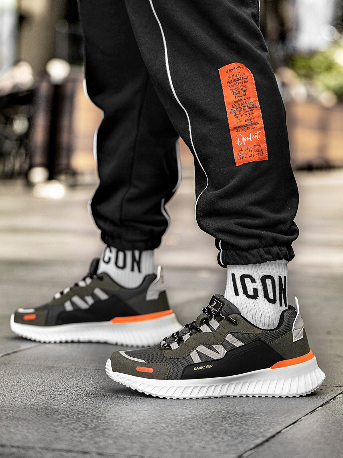 Dark Seer Bağcıklı Erkek Aktif Spor Ayakkabı