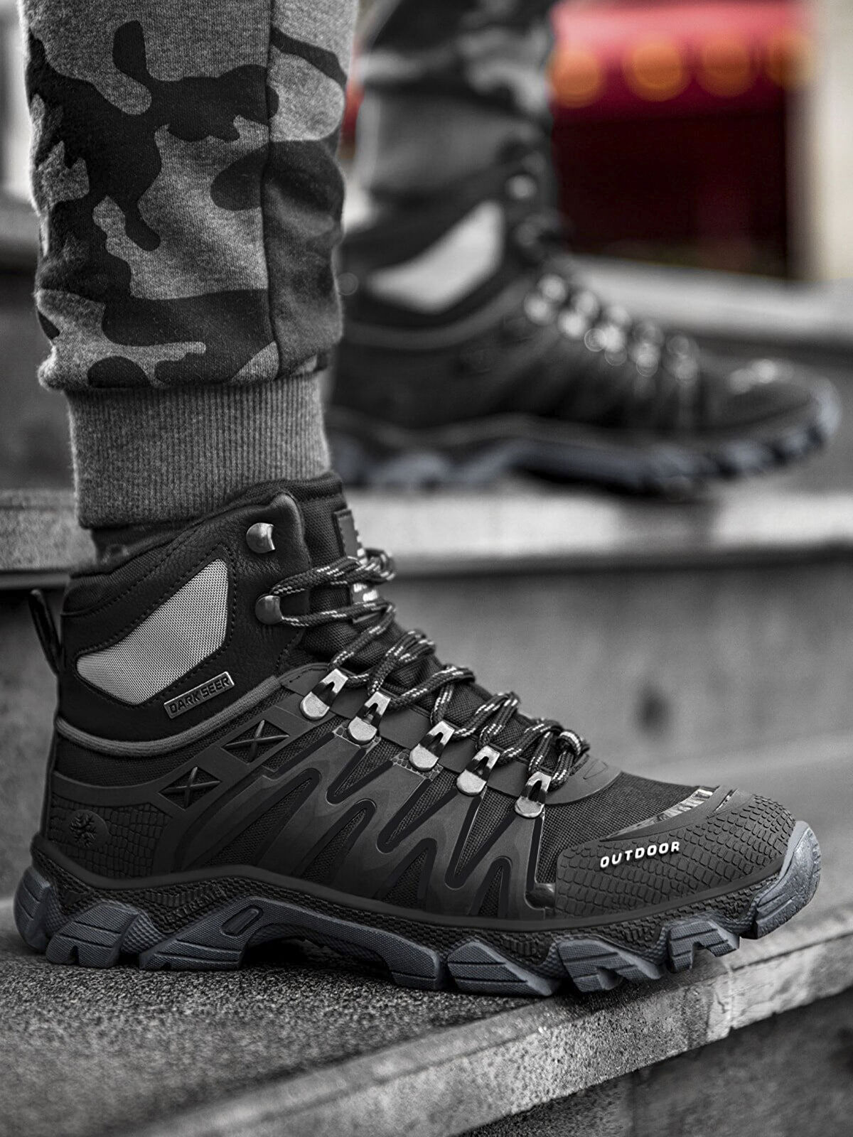 Dark Seer Bağcıklı Kalın Tabanlı Erkek Bot