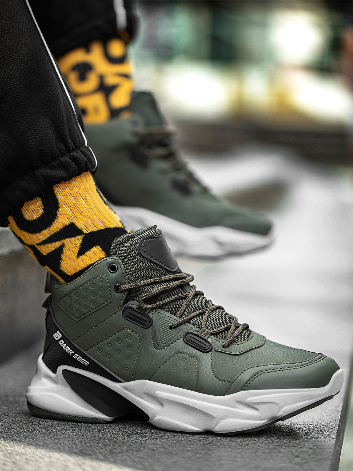 Dark Seer Bağcıklı Bilek Boy Erkek Spor Ayakkabı