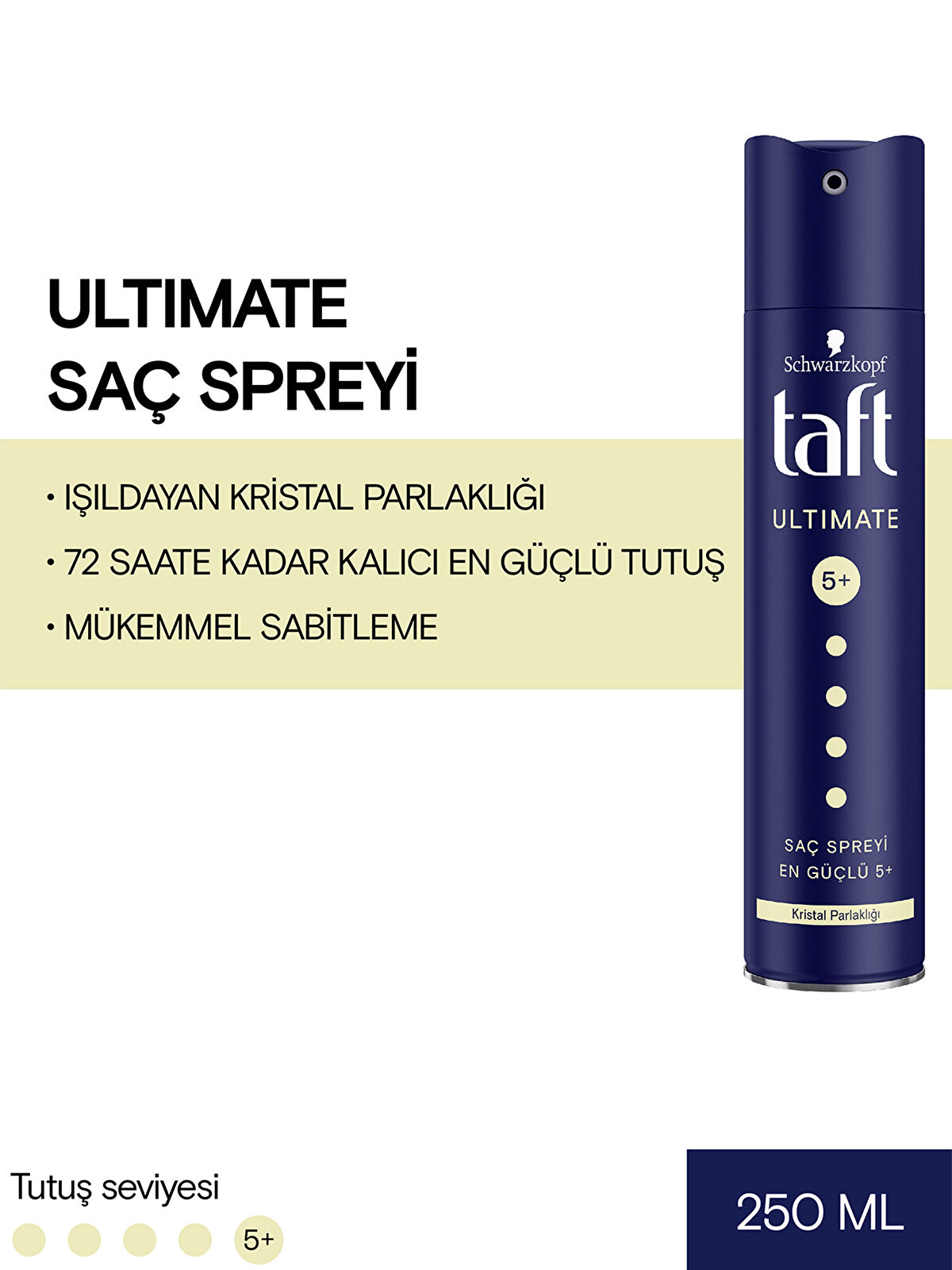 Taft Ultimate Sprey 250 Ml