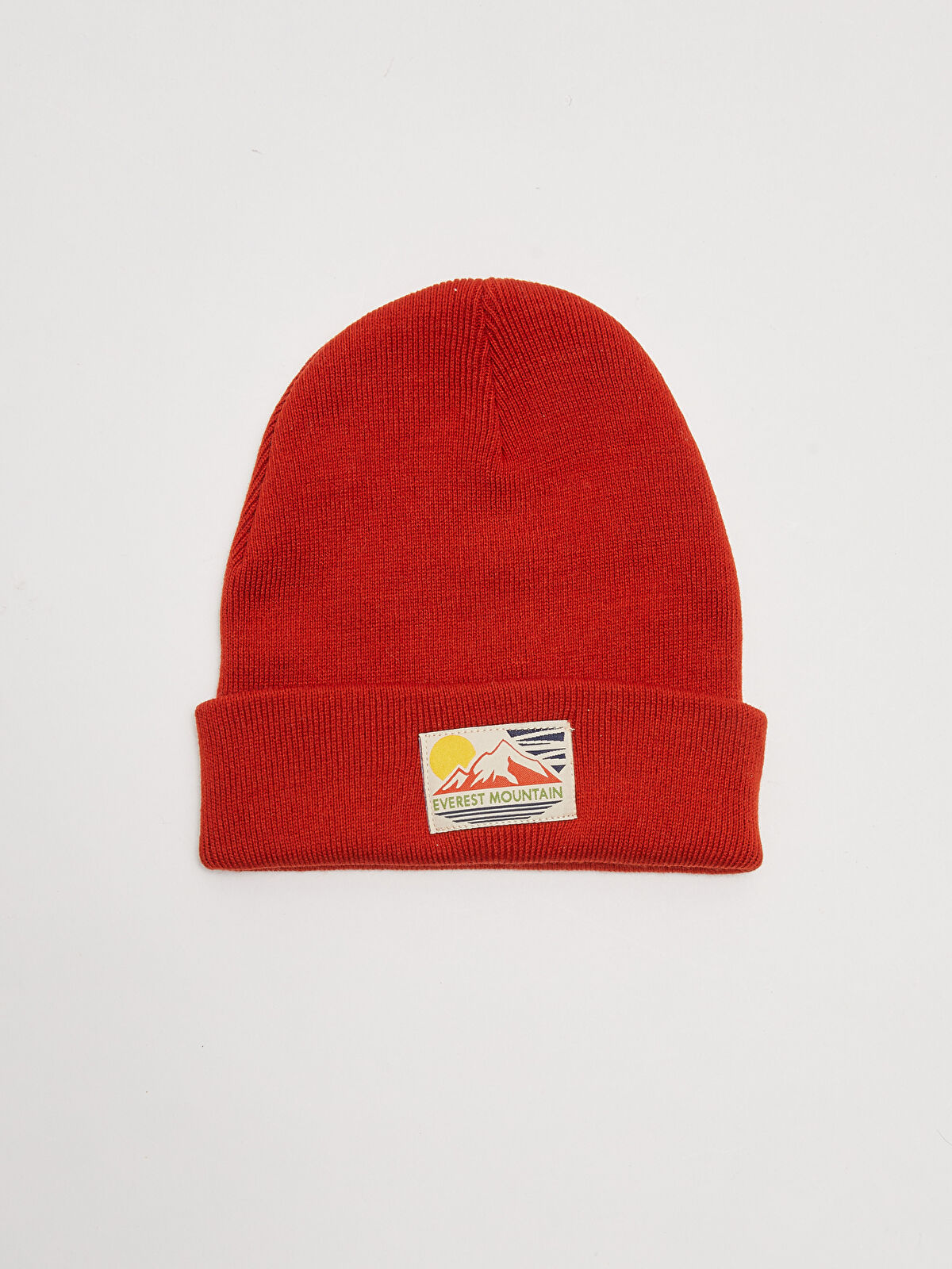 Etiket Baskılı Erkek Çocuk Triko Bere