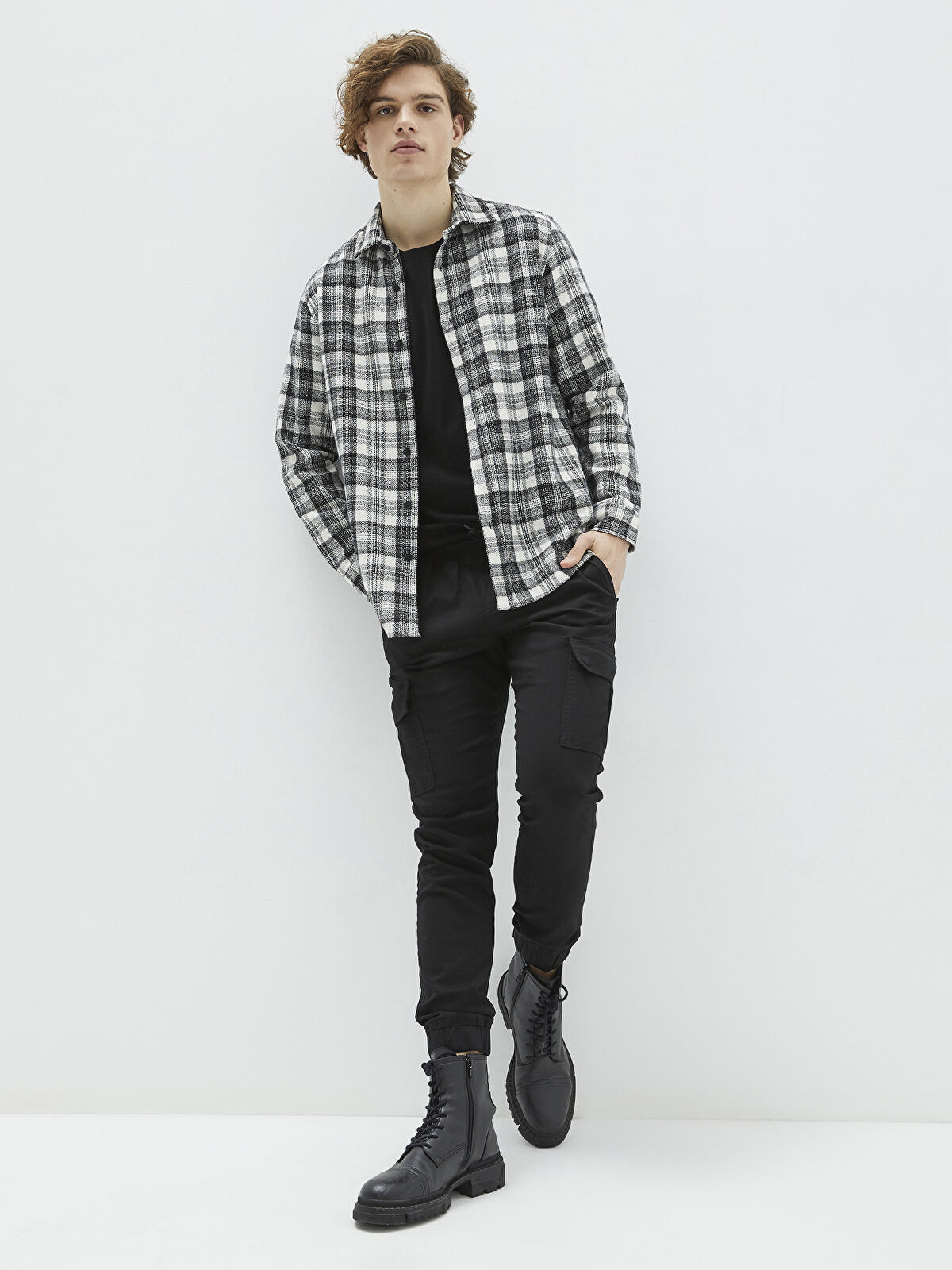 LCW CASUAL Slim Fit Erkek Kargo Pantolon