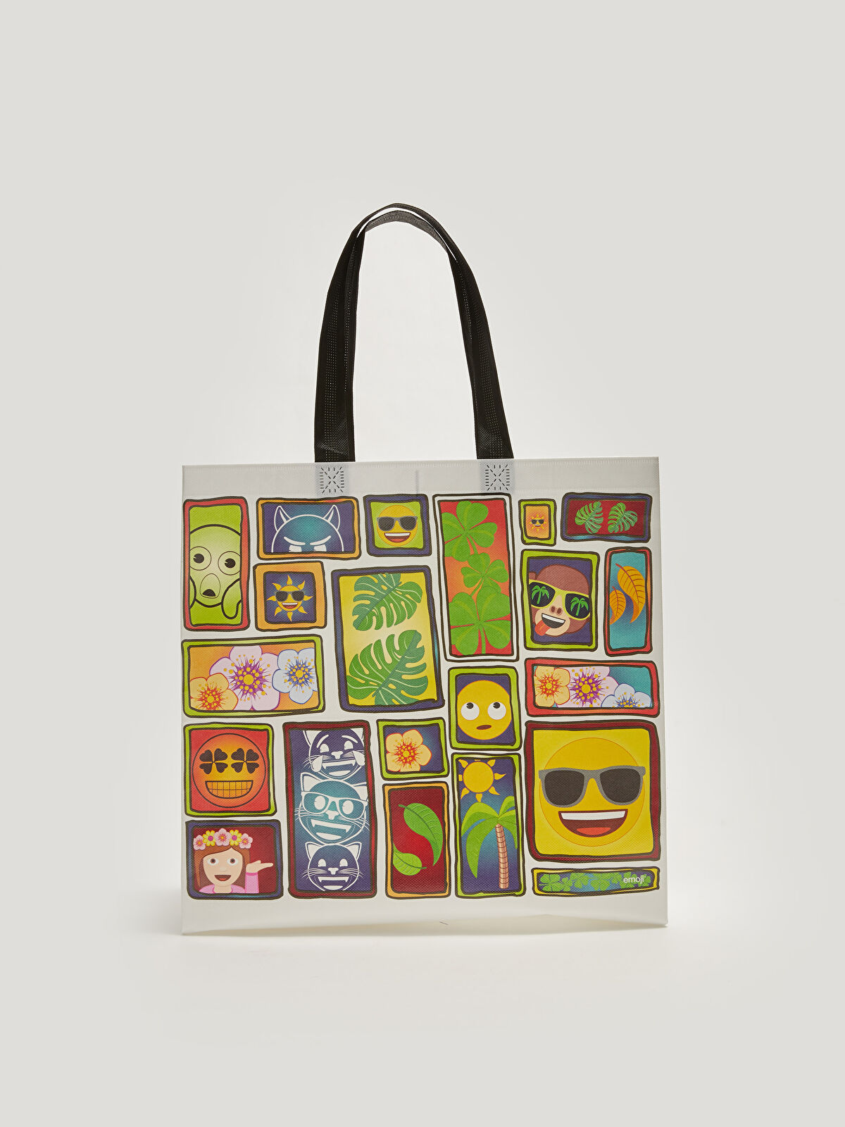 Emoji Lisanslı Alışveriş Çantası Emoji Lisanslı Alışveriş Çantası