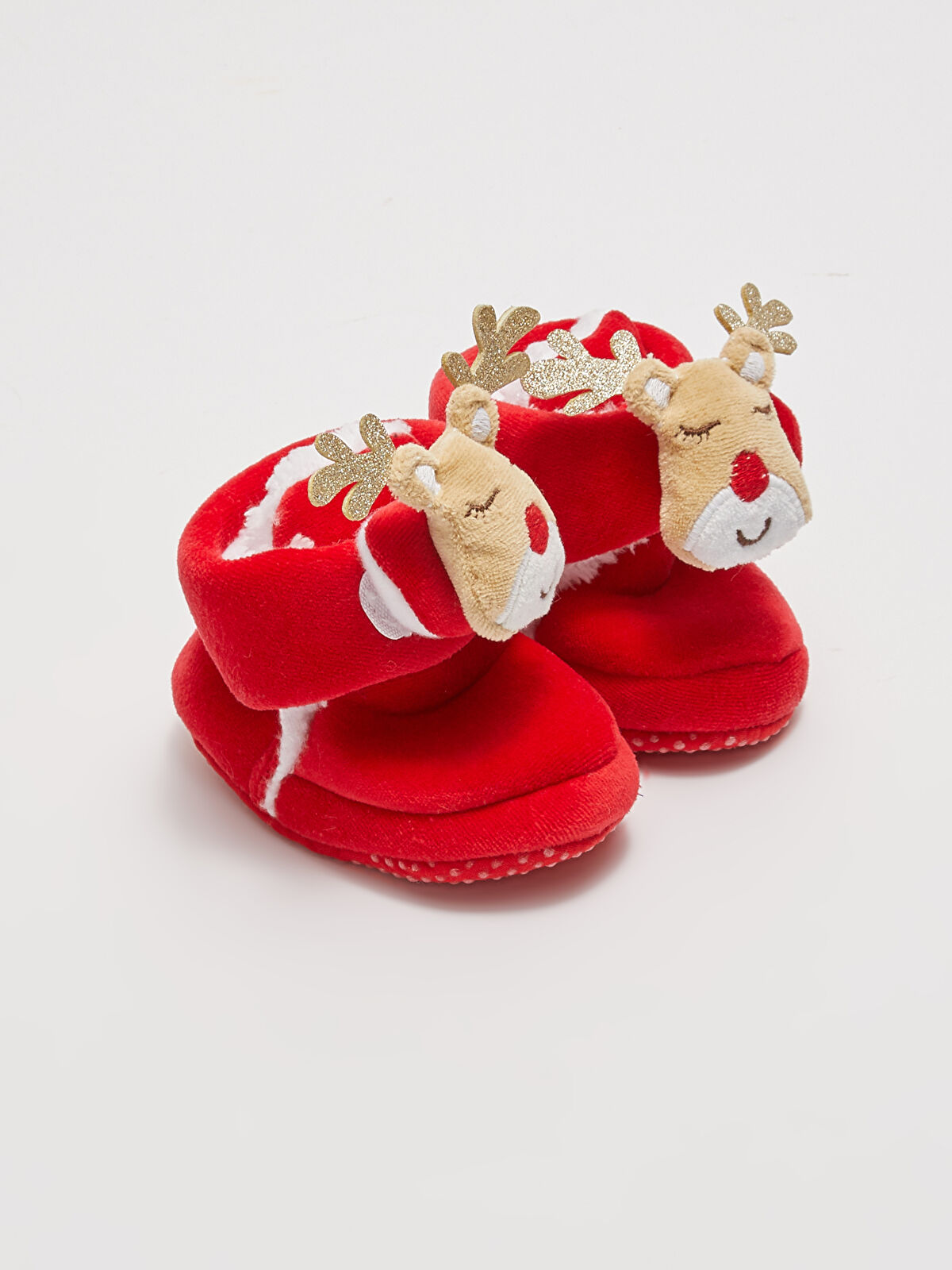 3D Aplikeli Nakış Detaylı Kız Bebek Yürüme Öncesi Ev Botu 3D Aplikeli Nakış Detaylı Kız Bebek Yürüme Öncesi Ev Botu