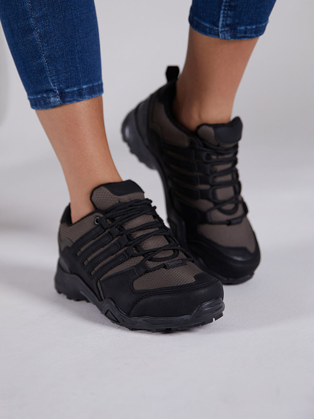 Tonny Black File Detaylı Bağcıklı Kadın Aktif Spor Ayakkabı