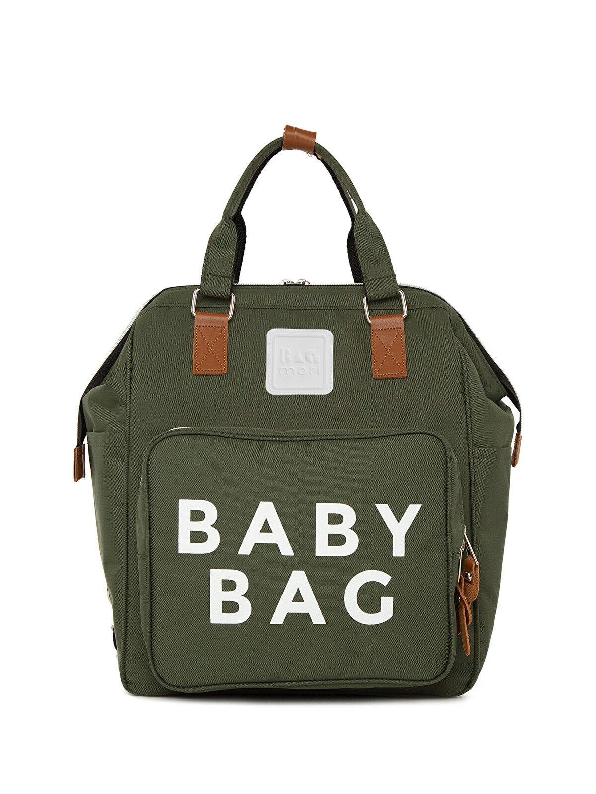 Bagmori Baby Bag Baskılı Cepli Anne Bebek Bakım Sırt Çantası