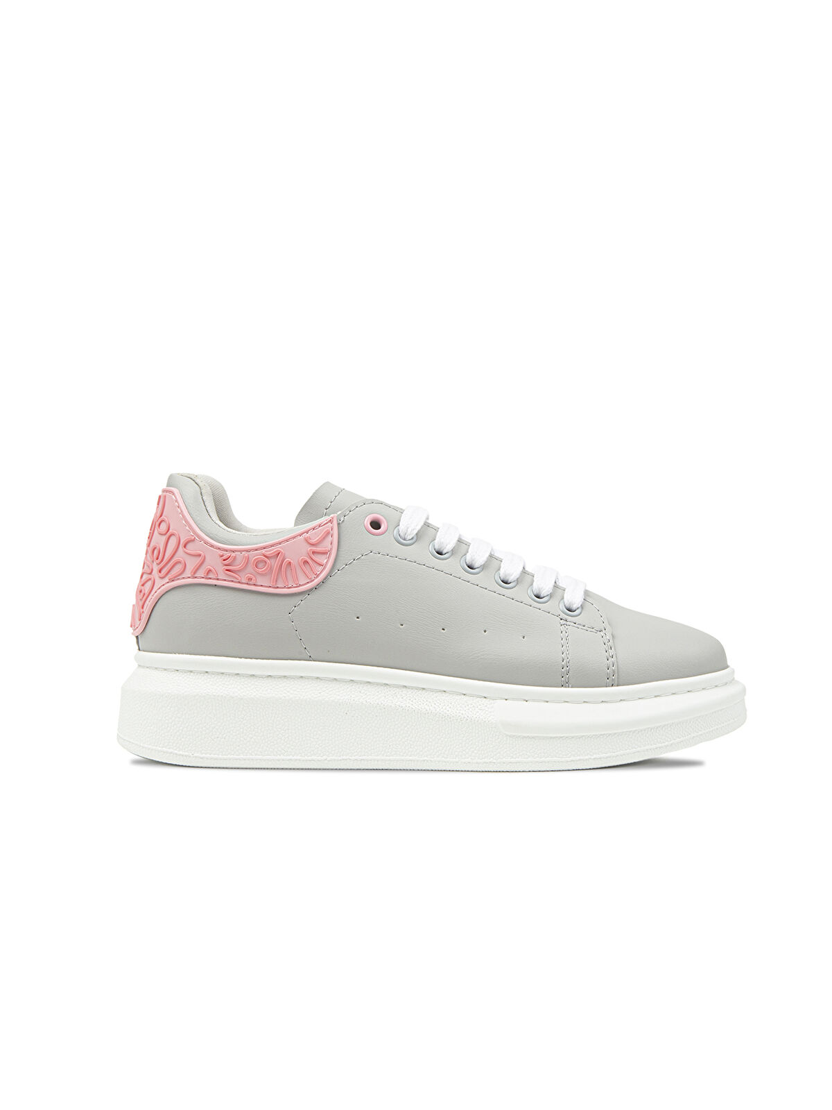 Benetton Bağcıklı Kalın Taban Kadın Spor Ayakkabı