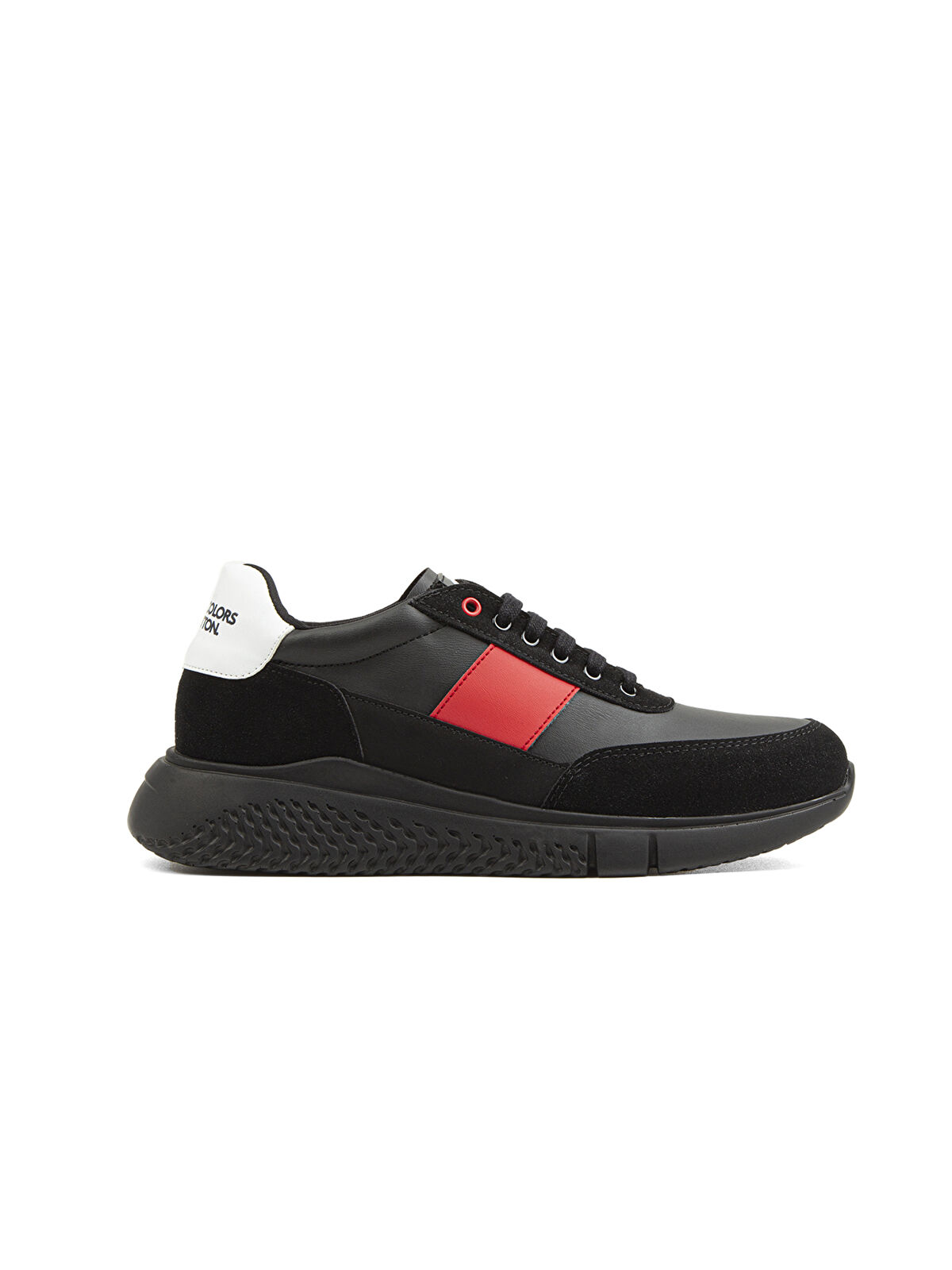 Benetton Bağcıklı Kalın Taban Erkek Spor Ayakkabı