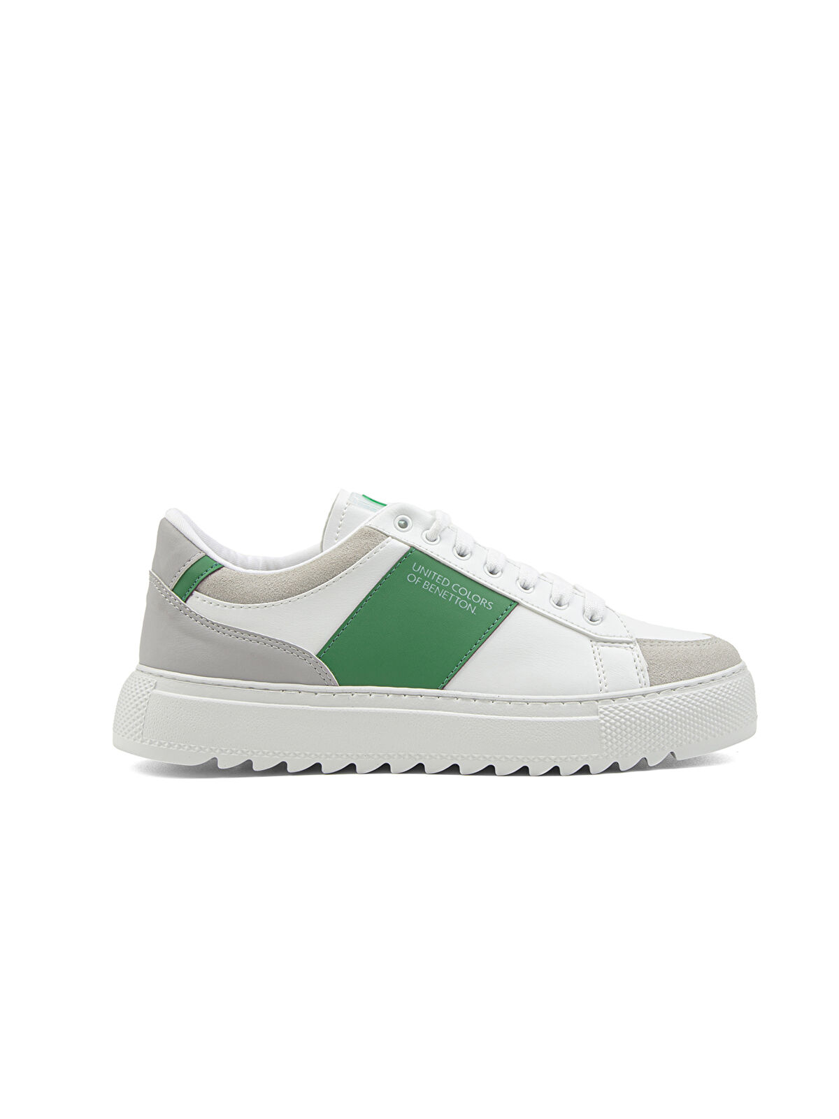 Benetton Bağcıklı Kalın Taban Erkek Spor Ayakkabı