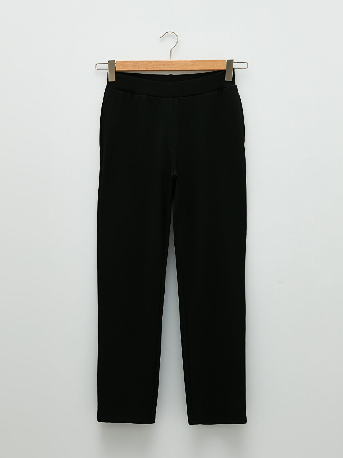 LCW GRACE Beli Lastikli Standart Fit Düz Kadın Pantolon