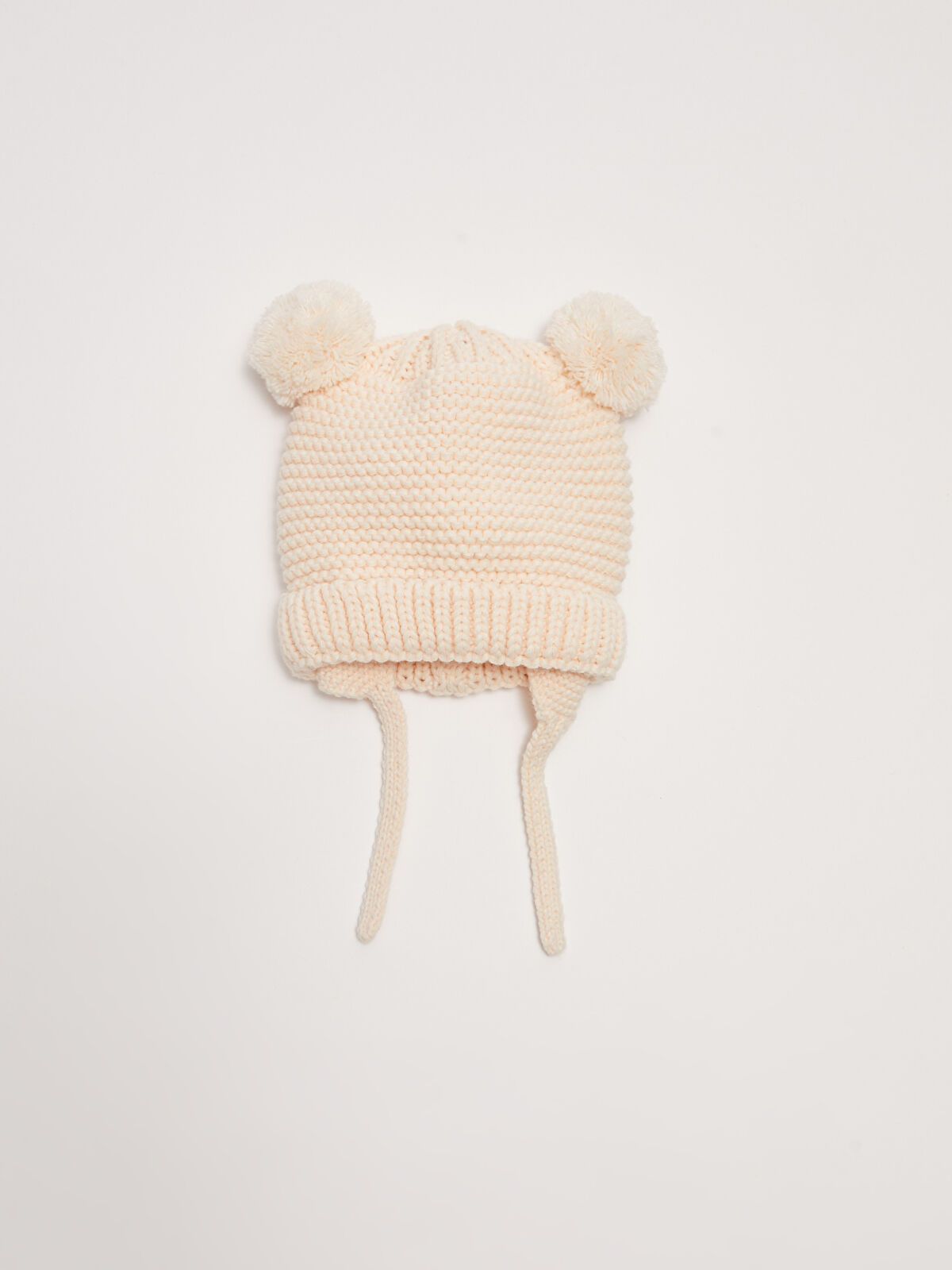 Basic Kız Bebek Triko Bere