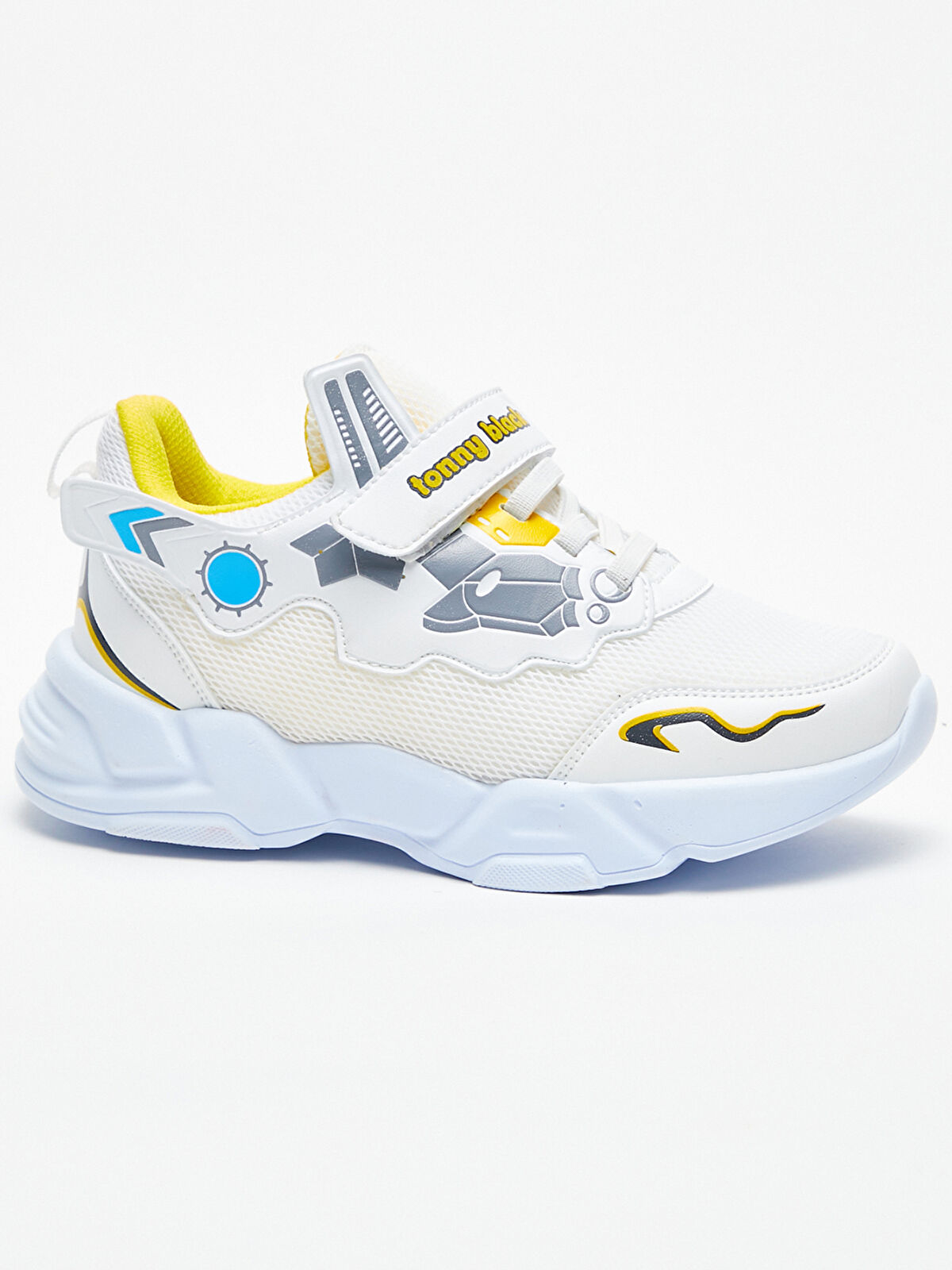 Tonny Black File Detaylı Bağcık ve Cırt Cırtlı Kız Çocuk Aktif Spor Ayakkabı