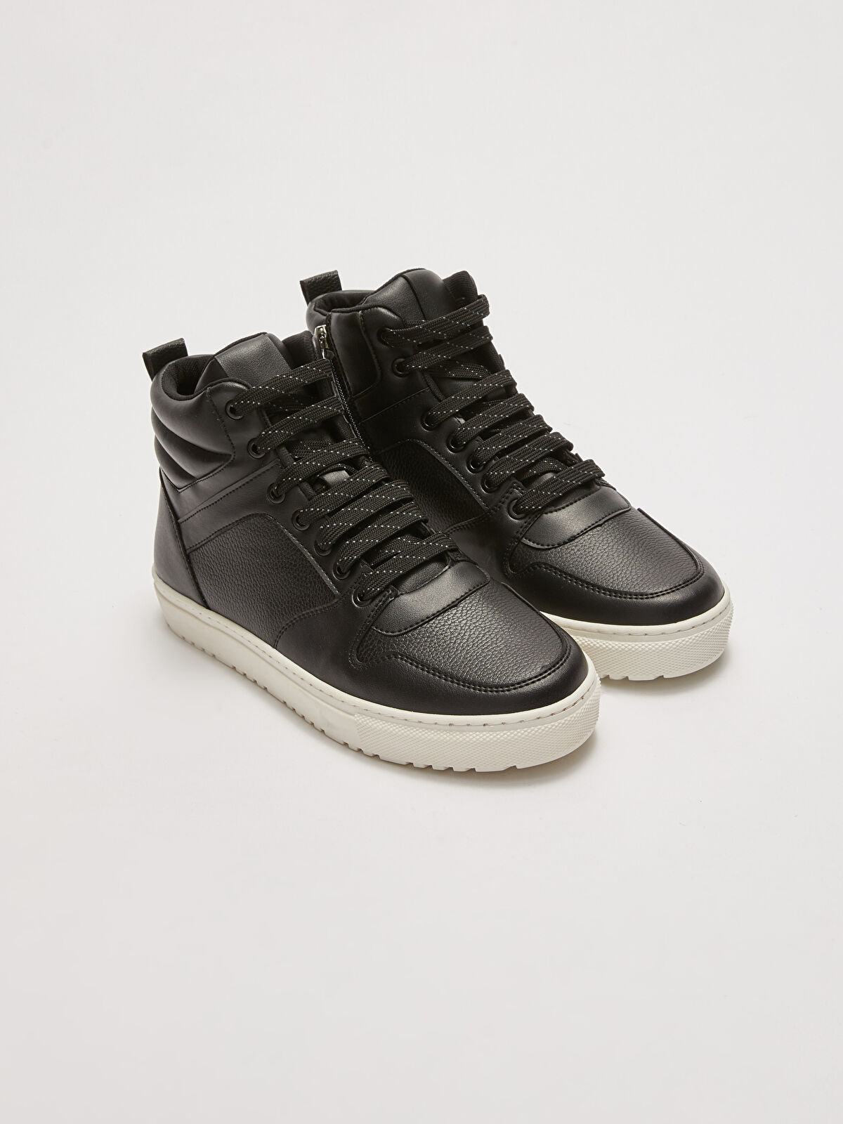 Bağcık ve Fermuarlı Erkek Spor Ayakkabı