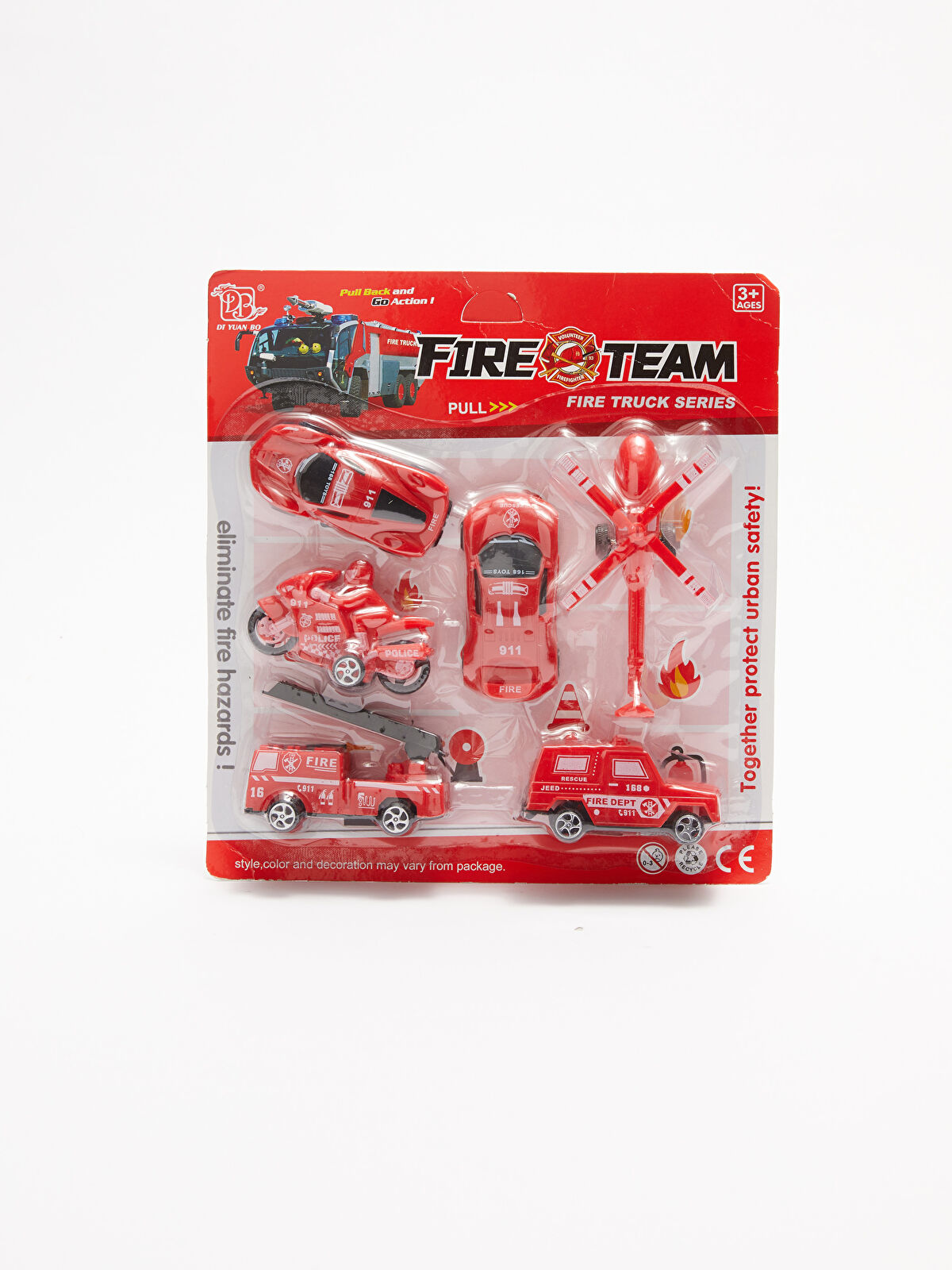 Çek Bırak İtfaiye Araçları Seti