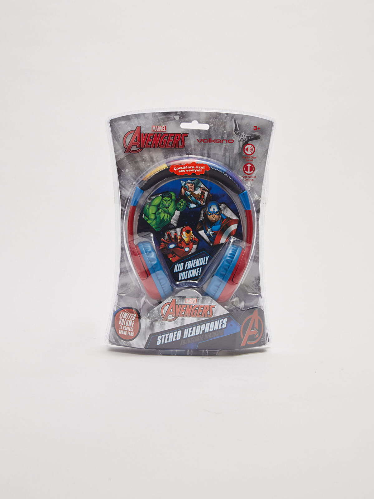 Volkano Avengers Lisanslı Erkek Çocuk Kulak Üstü Kulaklık Volkano Avengers Lisanslı Erkek Çocuk Kulak Üstü Kulaklık