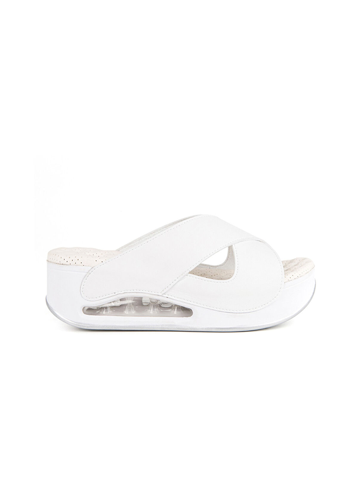 Muya Çapraz Bantlı Kalın Taban Kadın Terlik