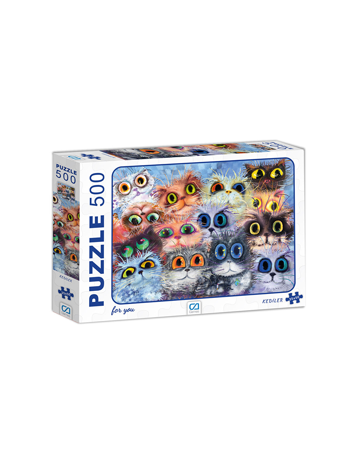 CA Games Kediler Puzzle 500 Parça CA Games Kediler Puzzle 500 Parça