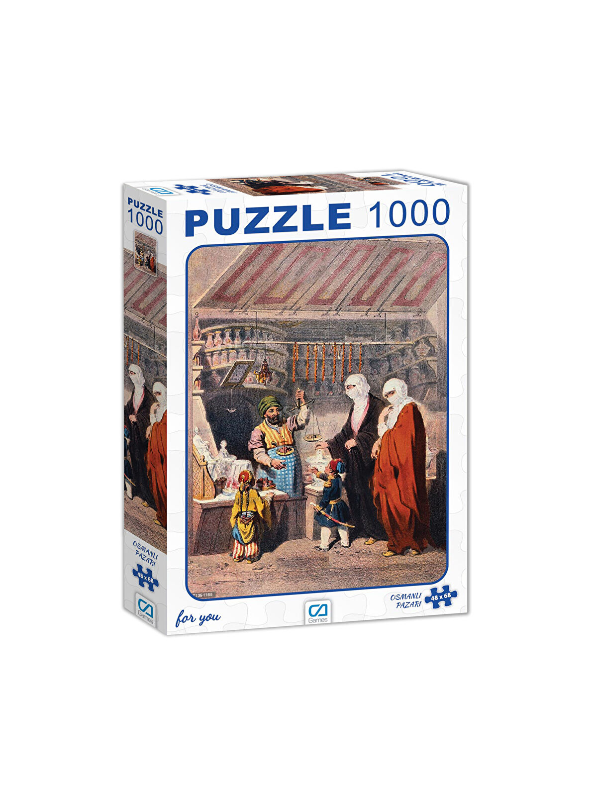 CA Games Osmanlı Pazarı Puzzle 1000 Parça CA Games Osmanlı Pazarı Puzzle 1000 Parça