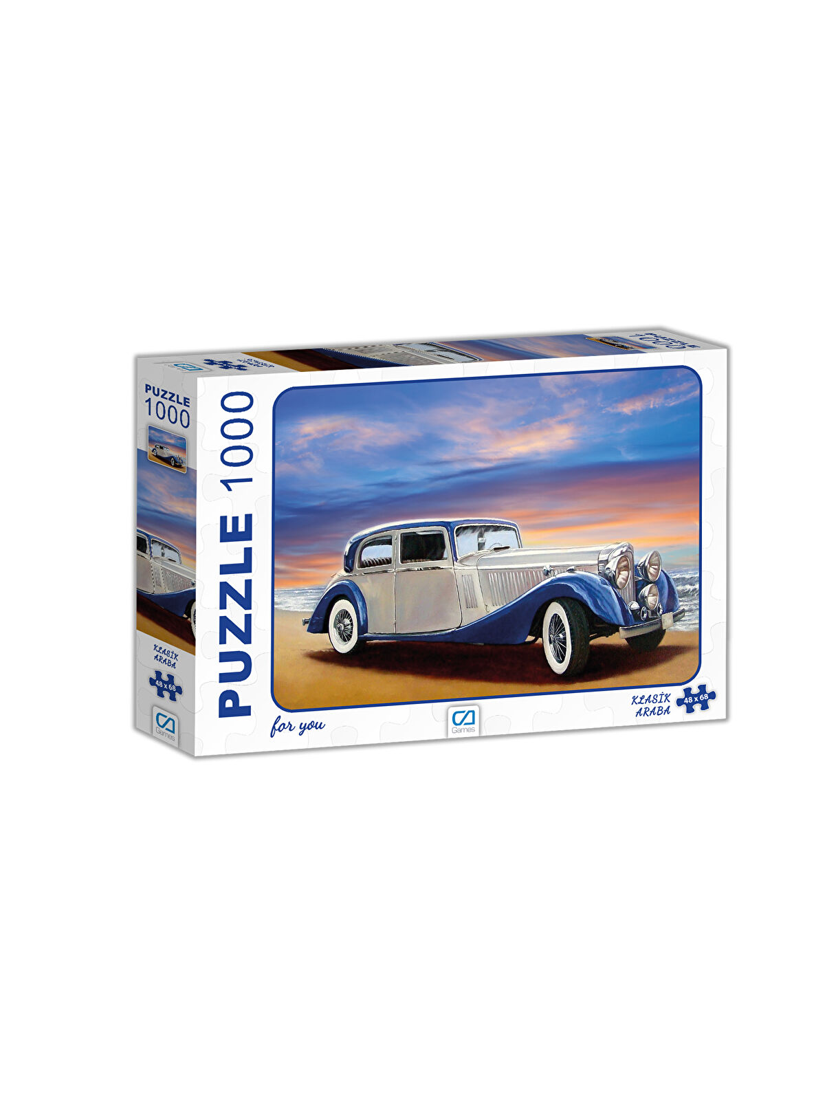 CA Games Klasik Araba Puzzle 1000 Parça CA Games Klasik Araba Puzzle 1000 Parça