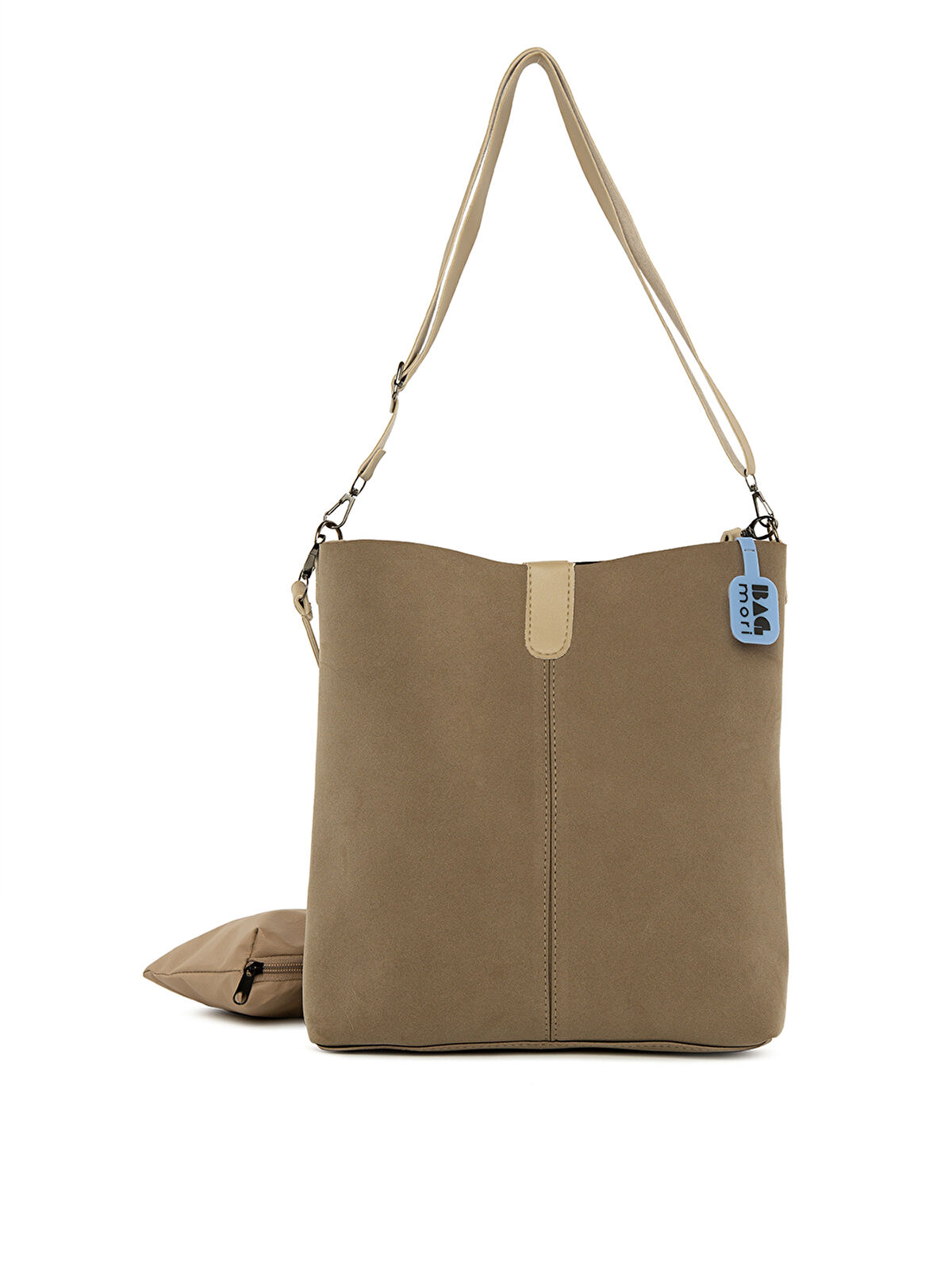 Bagmori Çıkartılabilir Askılı ve Mini Çanta Detaylı Kadın Omuz Çantası