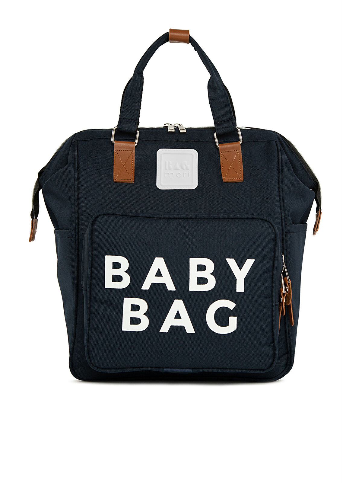 Bagmori Baby Bag Baskılı Cepli Anne Bebek Bakım Sırt Çantası