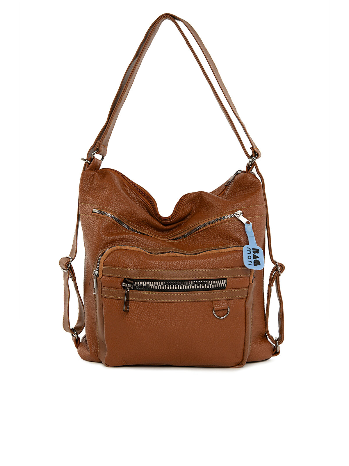 Bagmori Büyük Tek Cepli Salaş Kadın Askılı Ve Sırt Çantası Bagmori Büyük Tek Cepli Salaş Kadın Askılı Ve Sırt Çantası