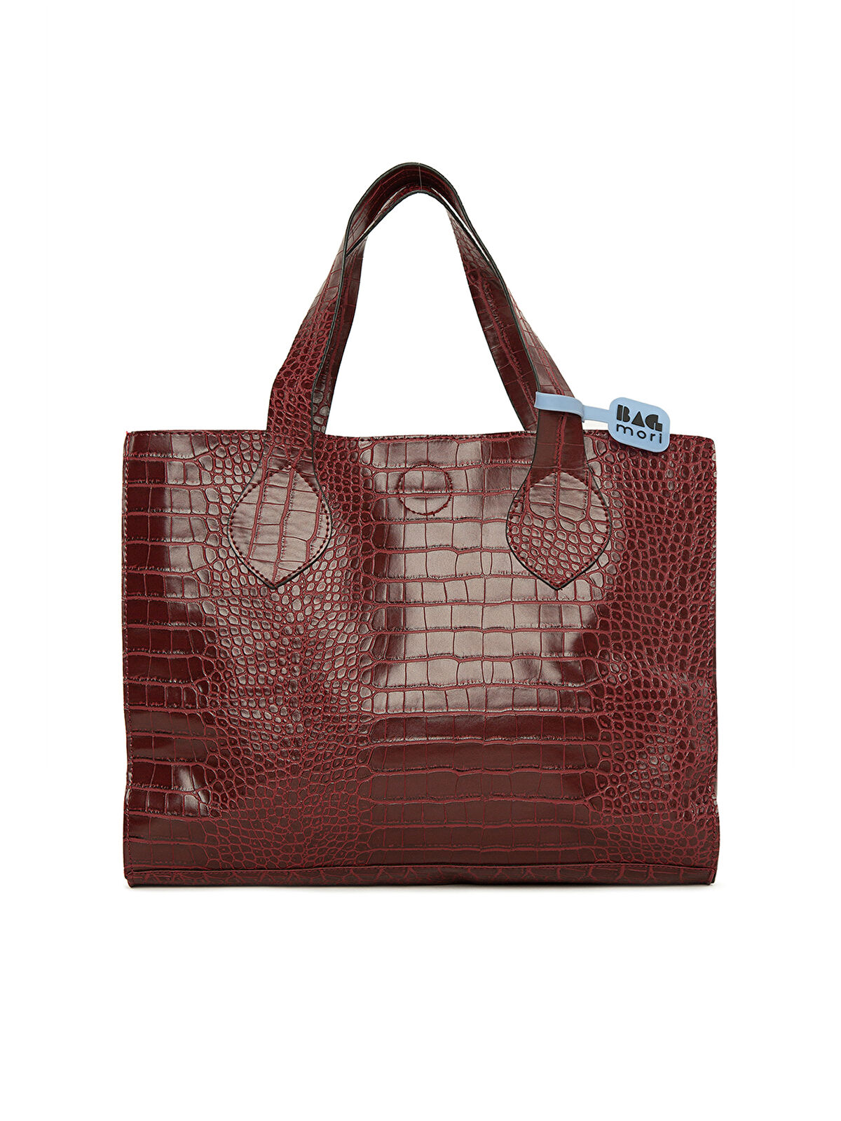 Bagmori Kadın Kroko Taba Damla Askılı Büyük Çanta