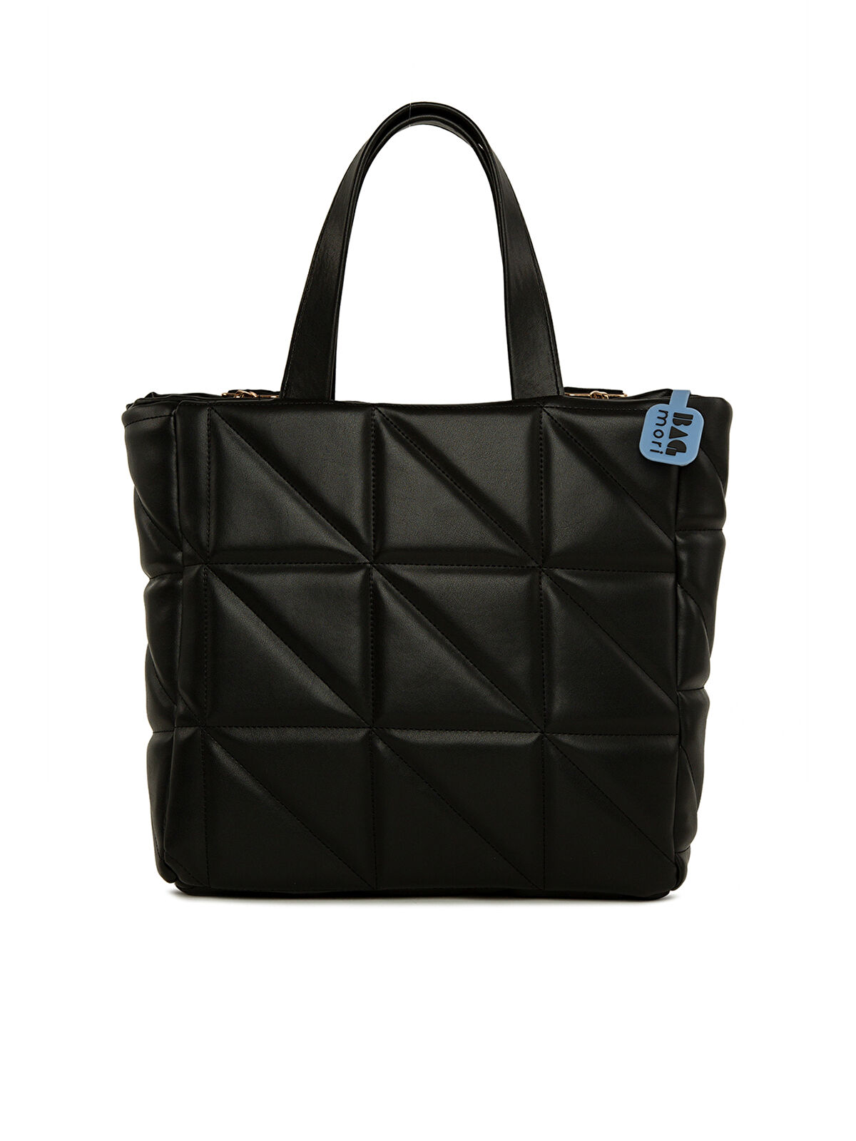 Bagmori Üçgen Nakışlı Kadın Şişme Çanta