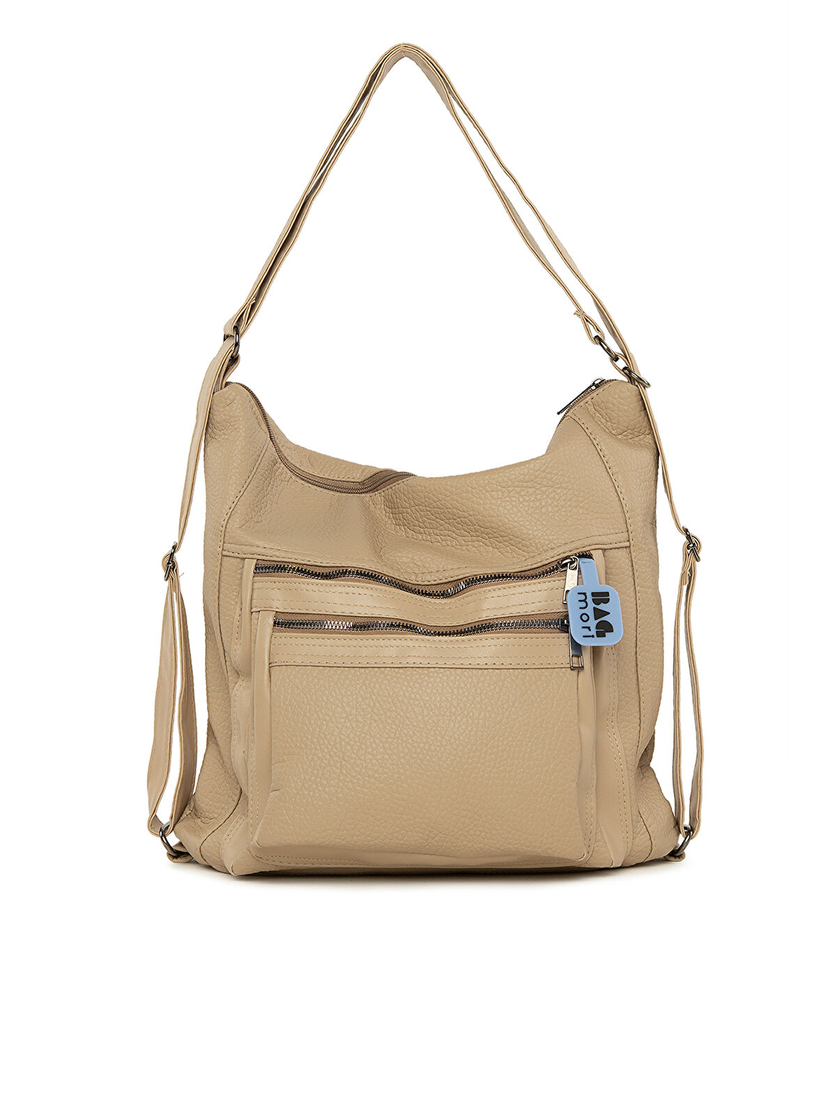 Bagmori Büyük Tek Cepli Salaş Kadın Askılı Ve Sırt Çantası Bagmori Büyük Tek Cepli Salaş Kadın Askılı Ve Sırt Çantası