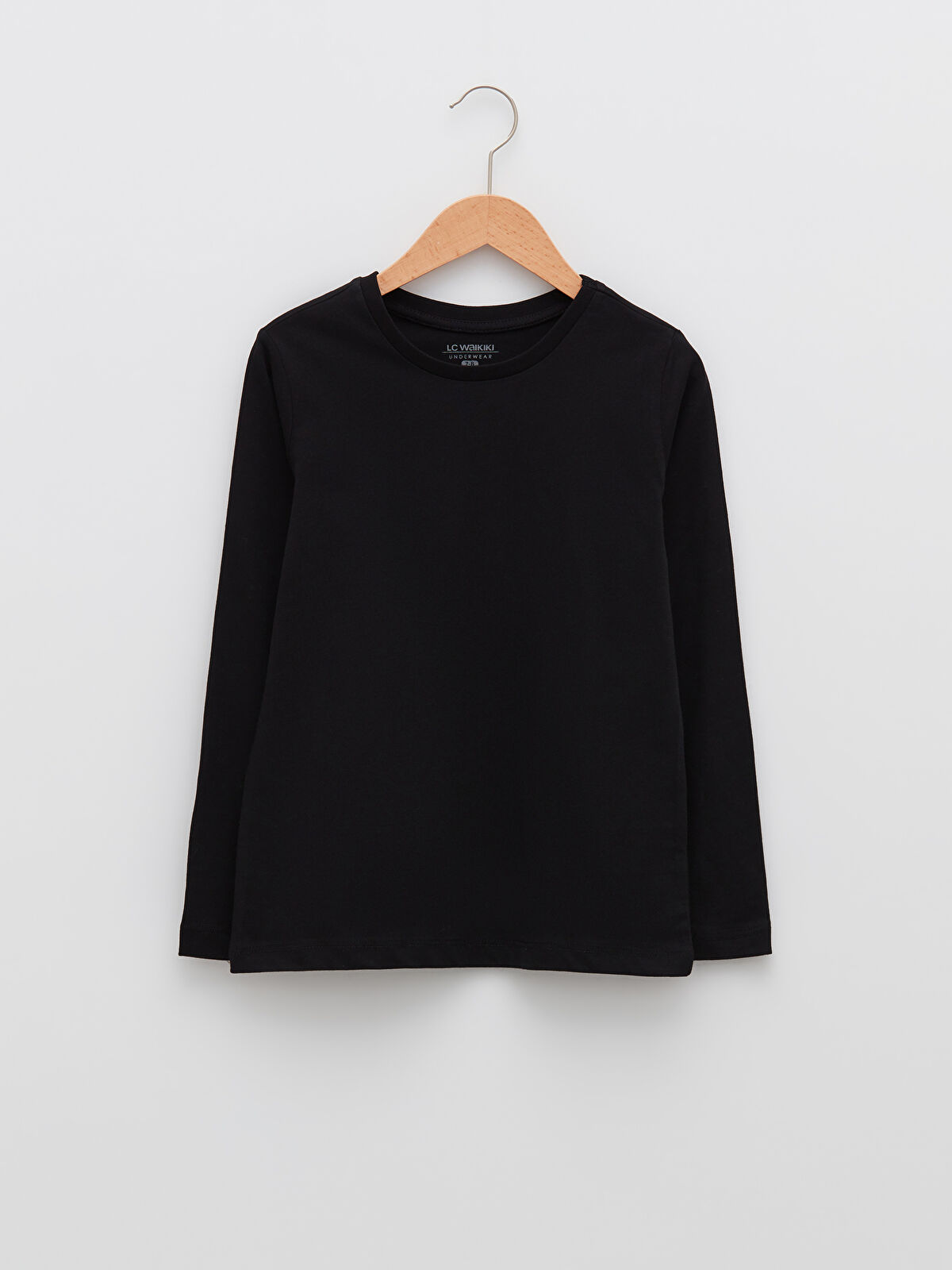 Bisiklet Yaka Basic Uzun Kollu Erkek Çocuk Fanila