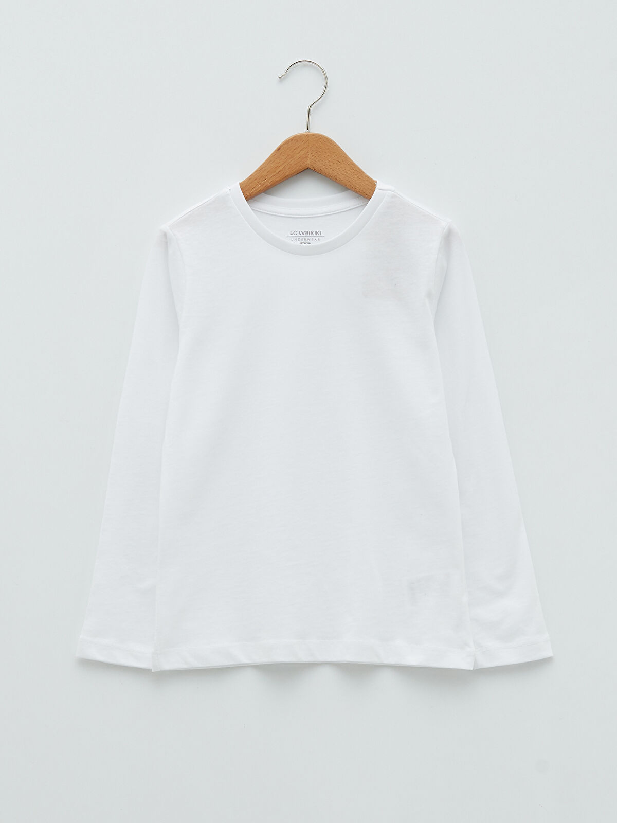 Bisiklet Yaka Basic Uzun Kollu Erkek Çocuk Fanila