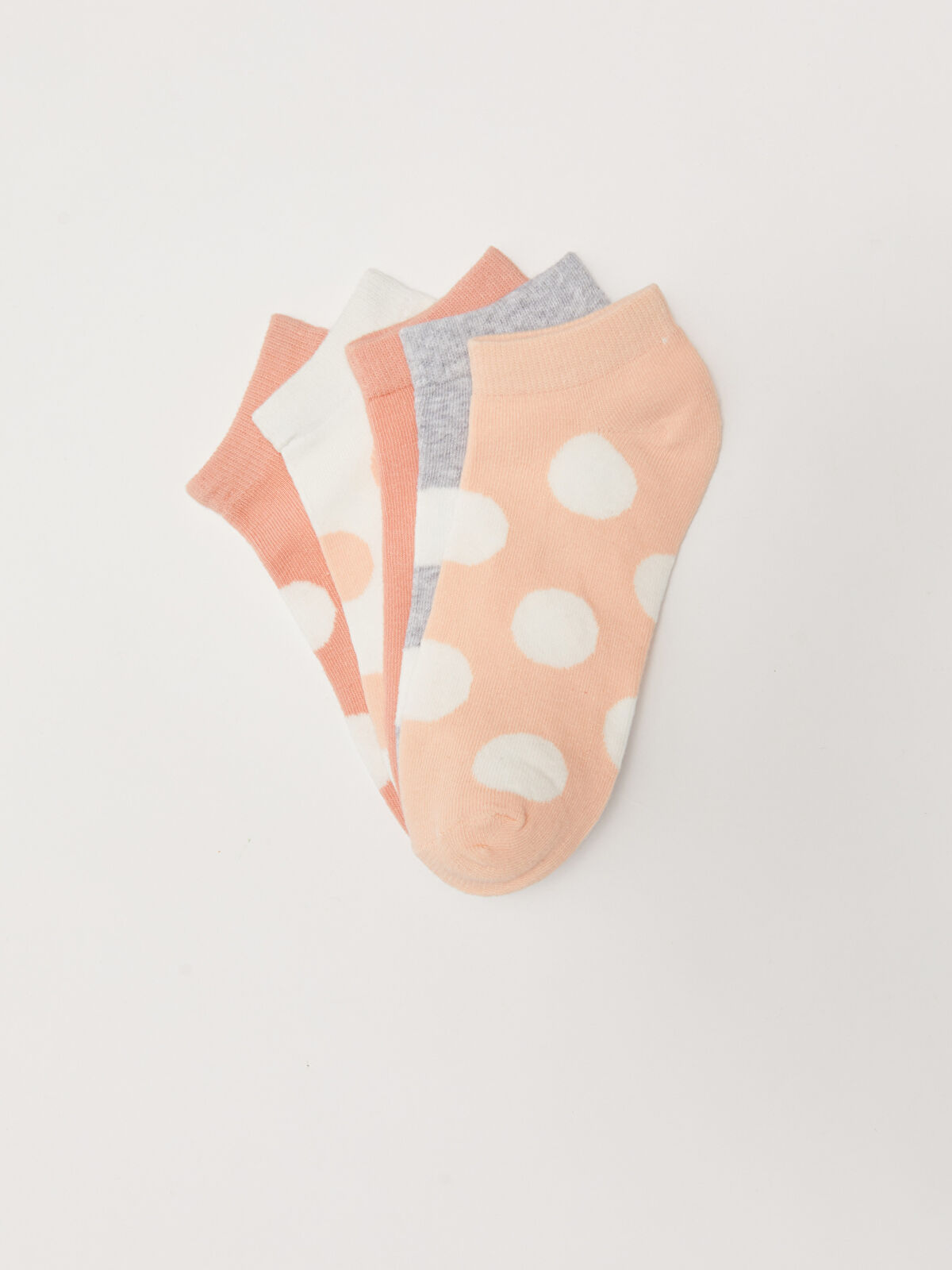 LCW DREAM Puantiyeli Kadın Patik Çorap 5'li Paket
