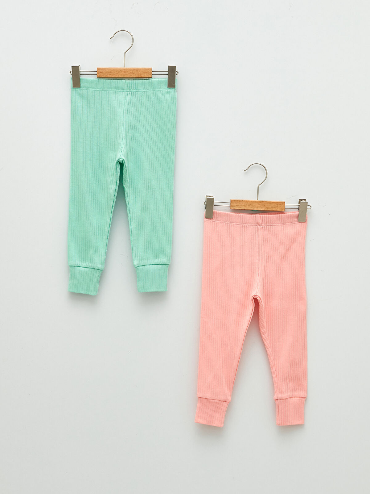 Beli Lastikli Basic Kız Bebek Pijama Alt 2'li