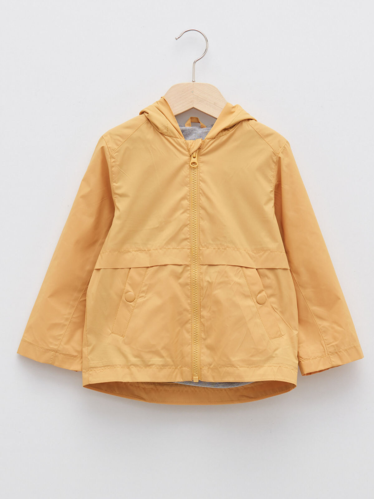 Kapüşonlu Uzun Kollu Erkek Bebek Fermuarlı Yağmurluk Kapüşonlu Uzun Kollu Erkek Bebek Fermuarlı Yağmurluk