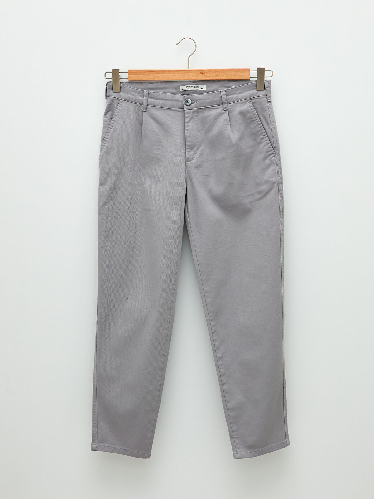 LCW CLASSIC Havuç Kalıp Gabardin Erkek Chino Pantolon