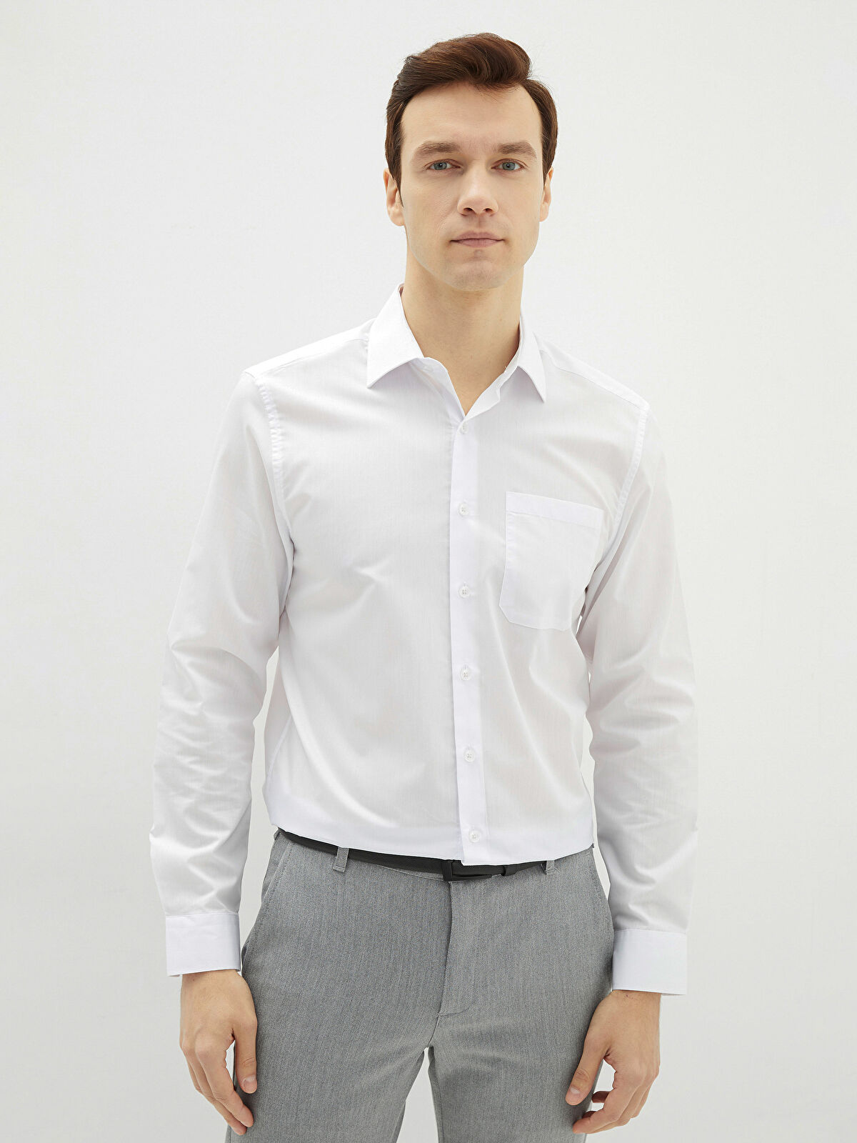 LCW FORMAL Regular Fit Uzun Kollu Poplin Erkek Gömlek