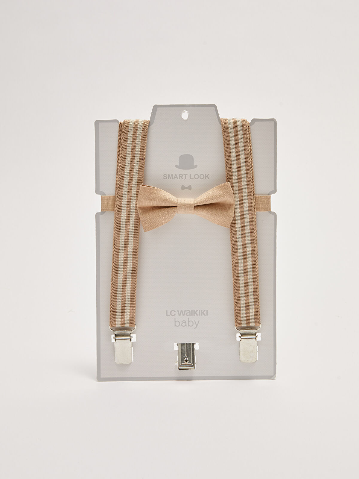 Erkek Bebek Pantolon Askısı Ve Papyon 2'li