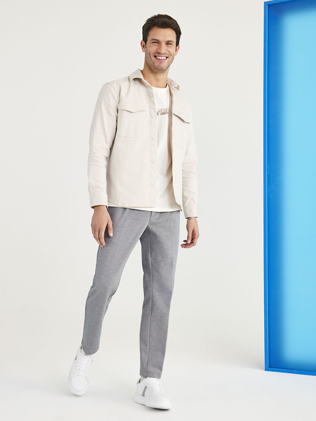 LCW VISION Slim Fit Örme Erkek Pantolon