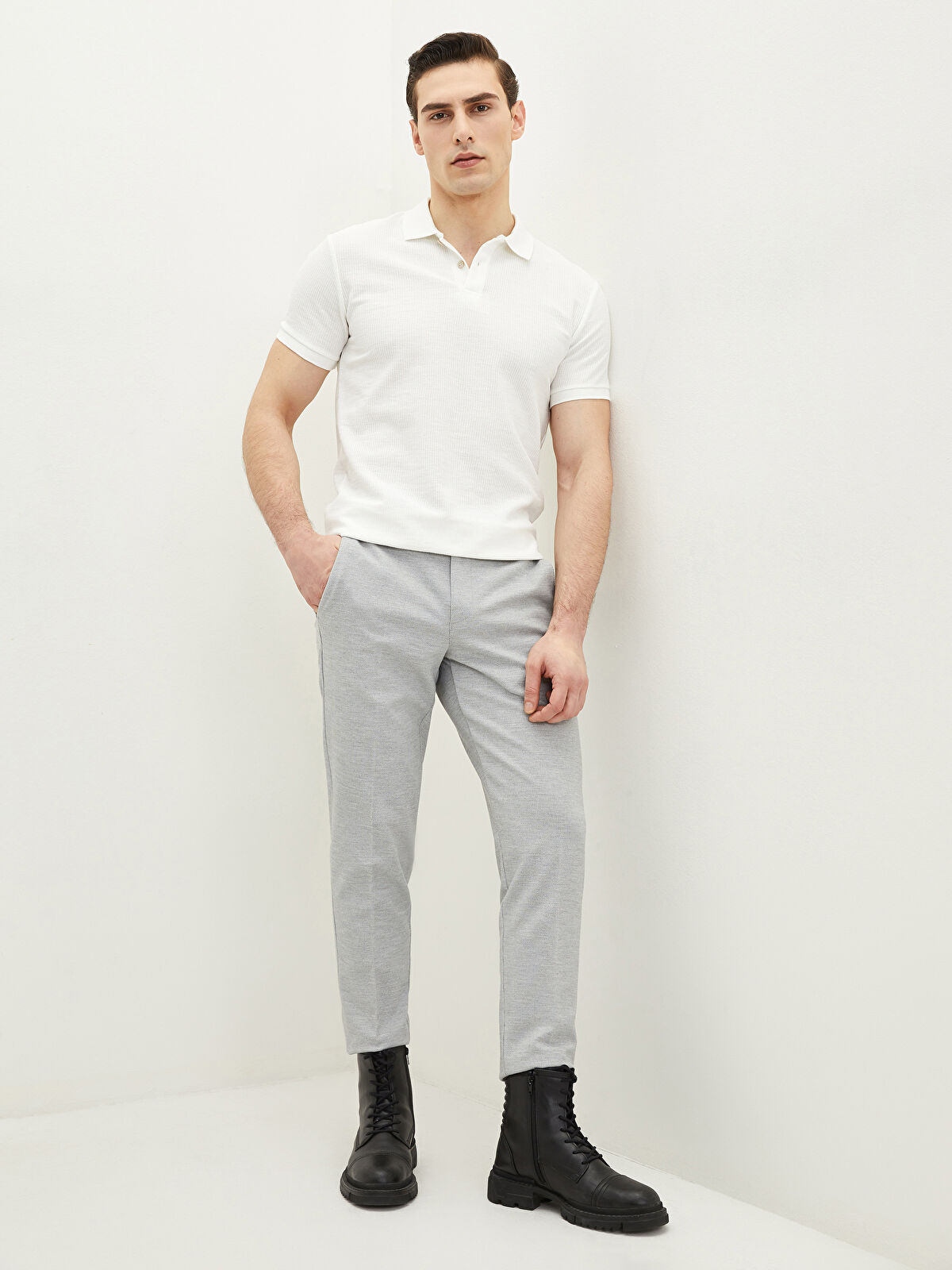 LCW VISION Slim Fit Örme Erkek Pantolon