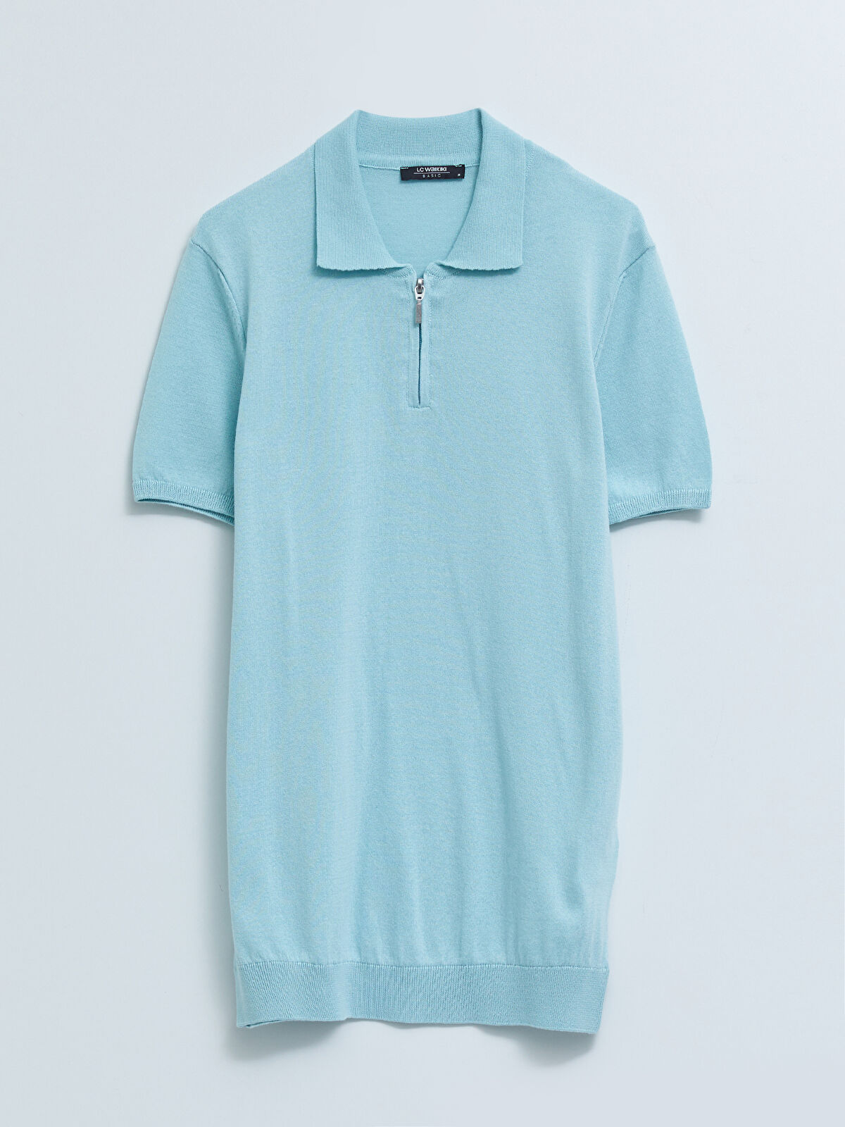 LCW BASIC Polo Yaka Kısa Kollu Erkek Triko Kazak