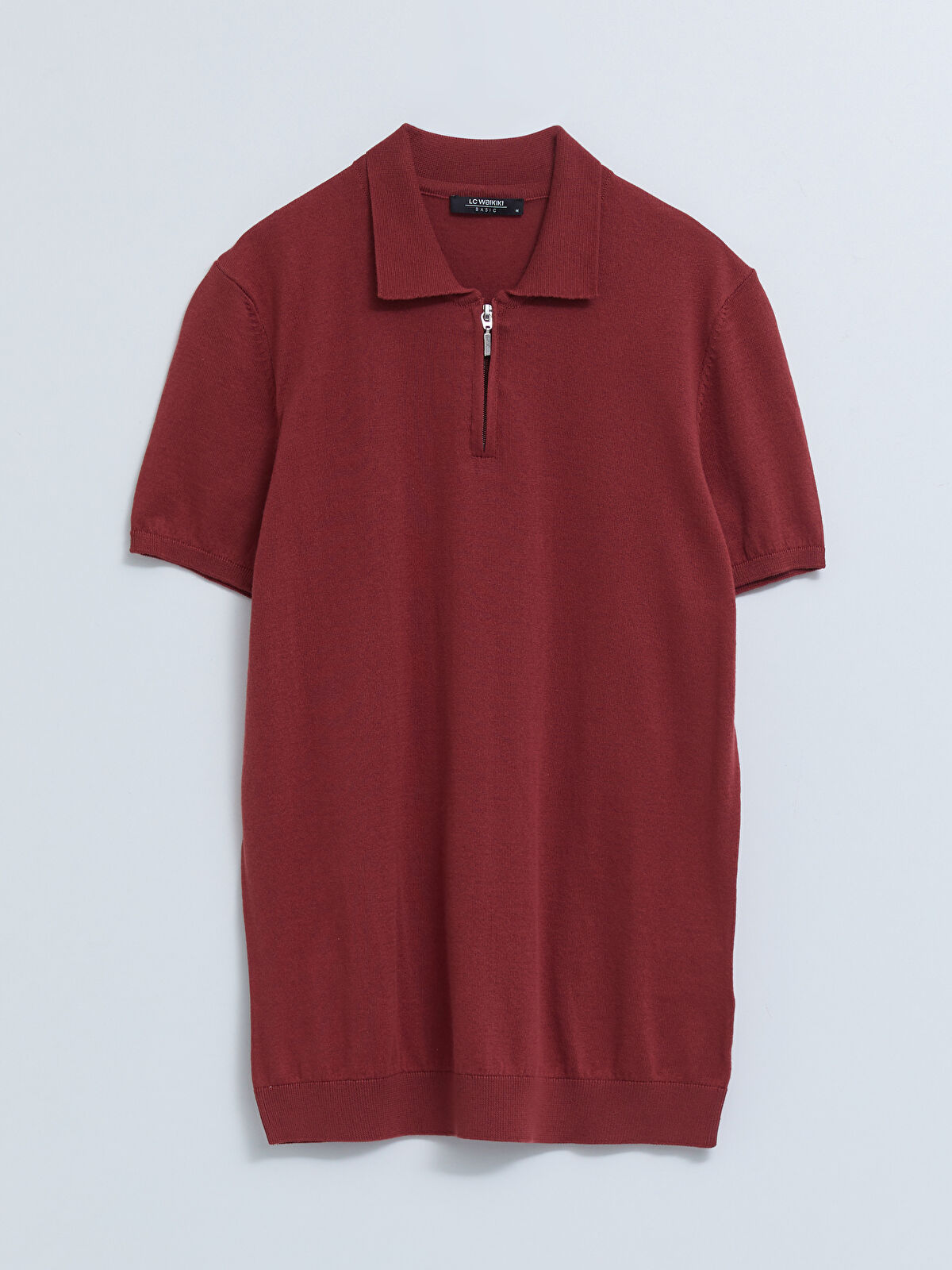 LCW BASIC Polo Yaka Kısa Kollu Erkek Triko Kazak