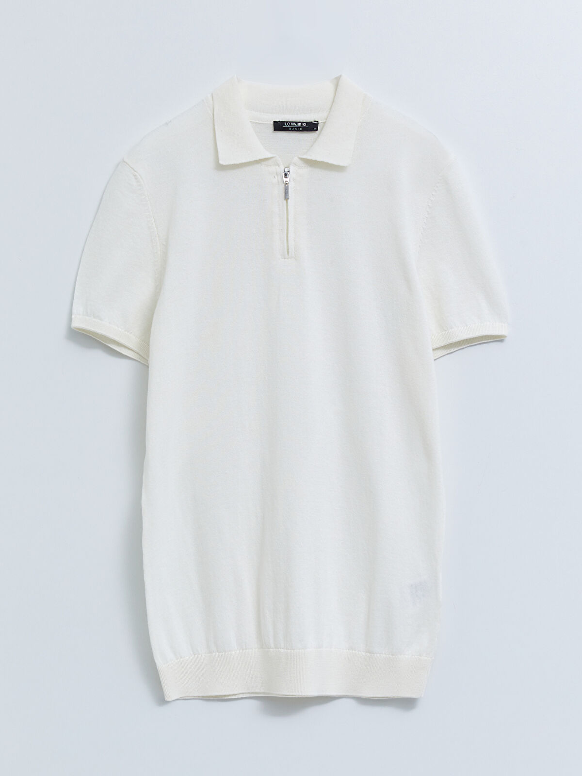LCW BASIC Polo Yaka Kısa Kollu Erkek Triko Kazak
